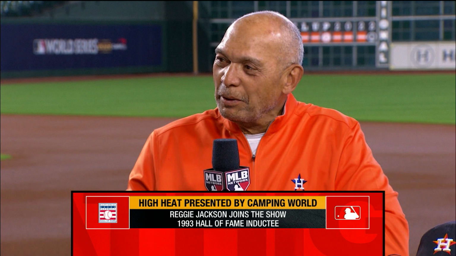 Reggie Jackson joins High Heat from Minute Maid Park | 11/05/2022 ...
