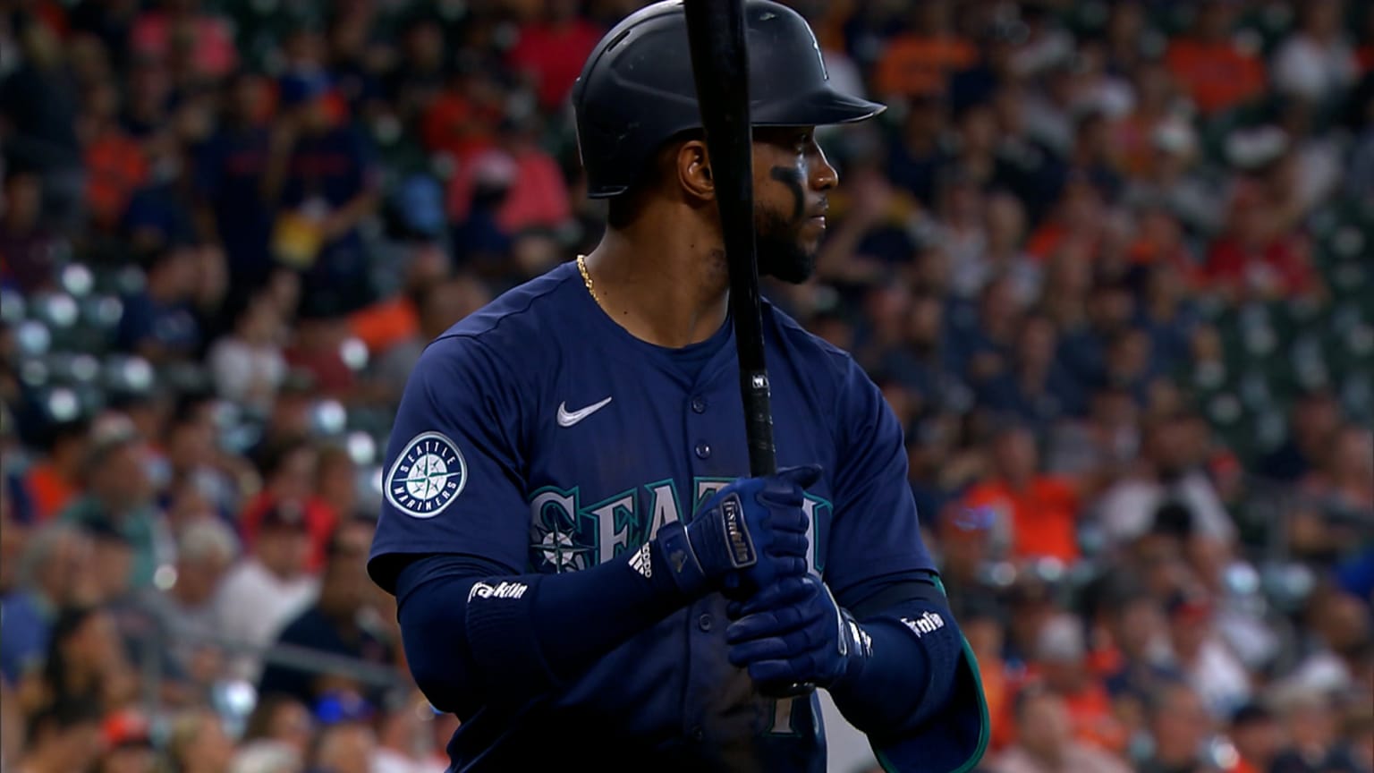 Victor Robles' RBI double | 09/25/2024 | Seattle Mariners