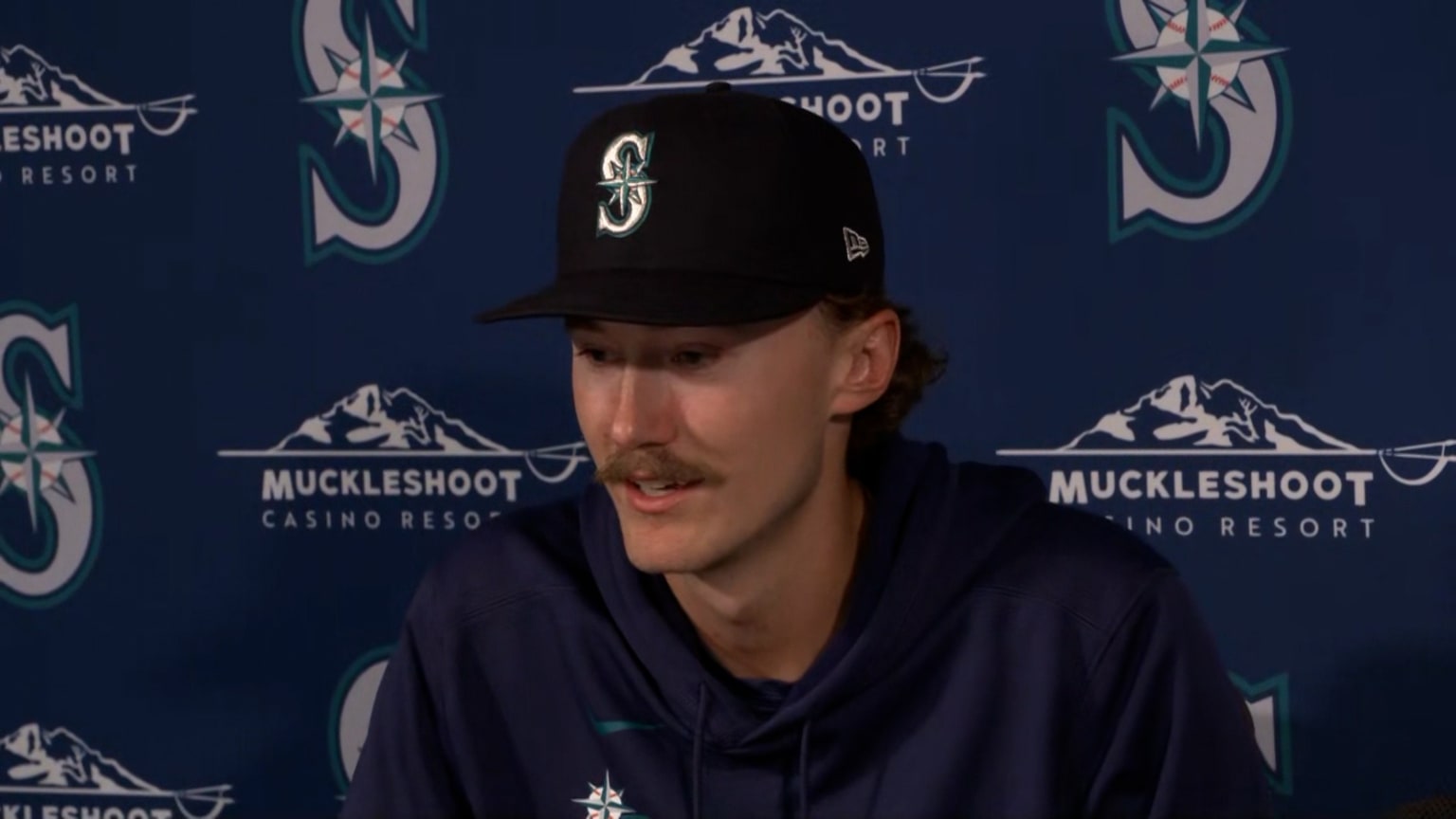 Bryce Miller on Game 5 outing, postseason atmosphere | 10/17/2025 | MLB.com