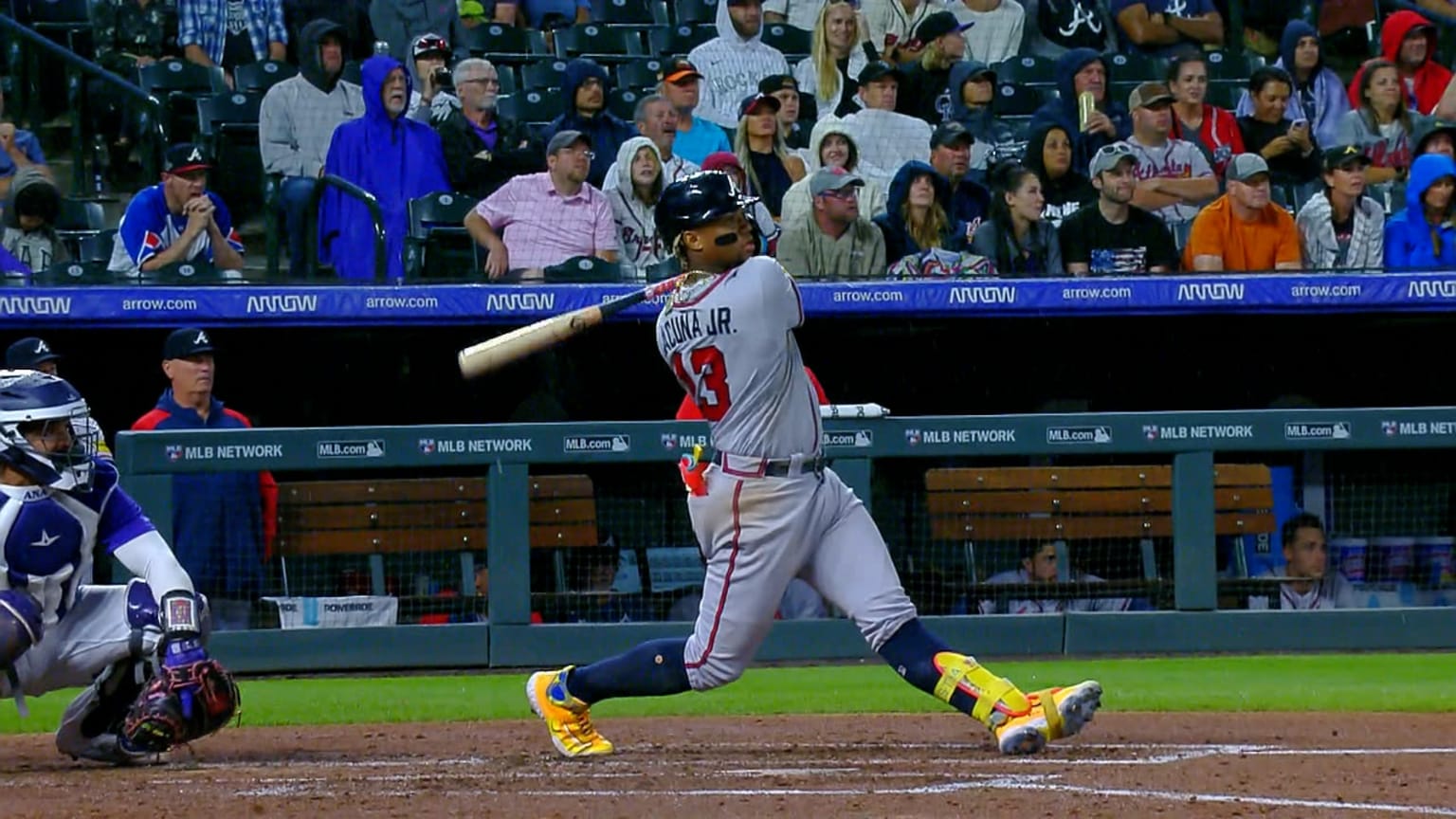 Check out Ronald Acuña Jr.'s home run using Data Viz | 08/28/2023 ...