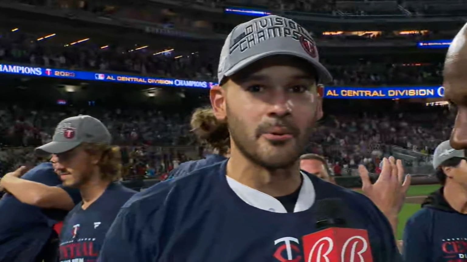 Pablo López on Twins clinching AL Central title | 09/22/2023 | MLB.com