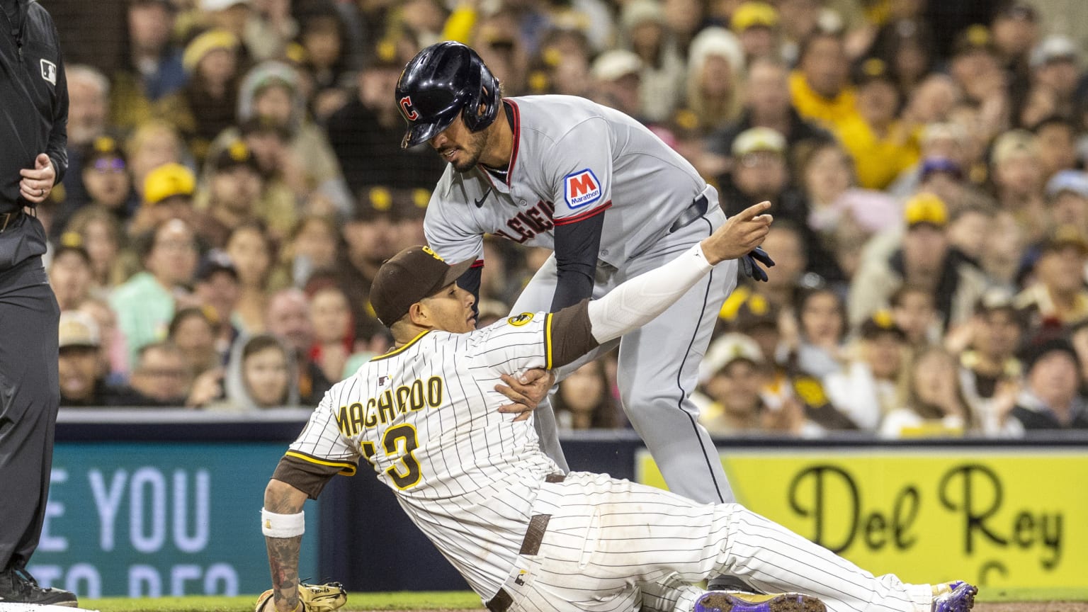 Padres record double play after interference call | 03/31/2025 | San ...