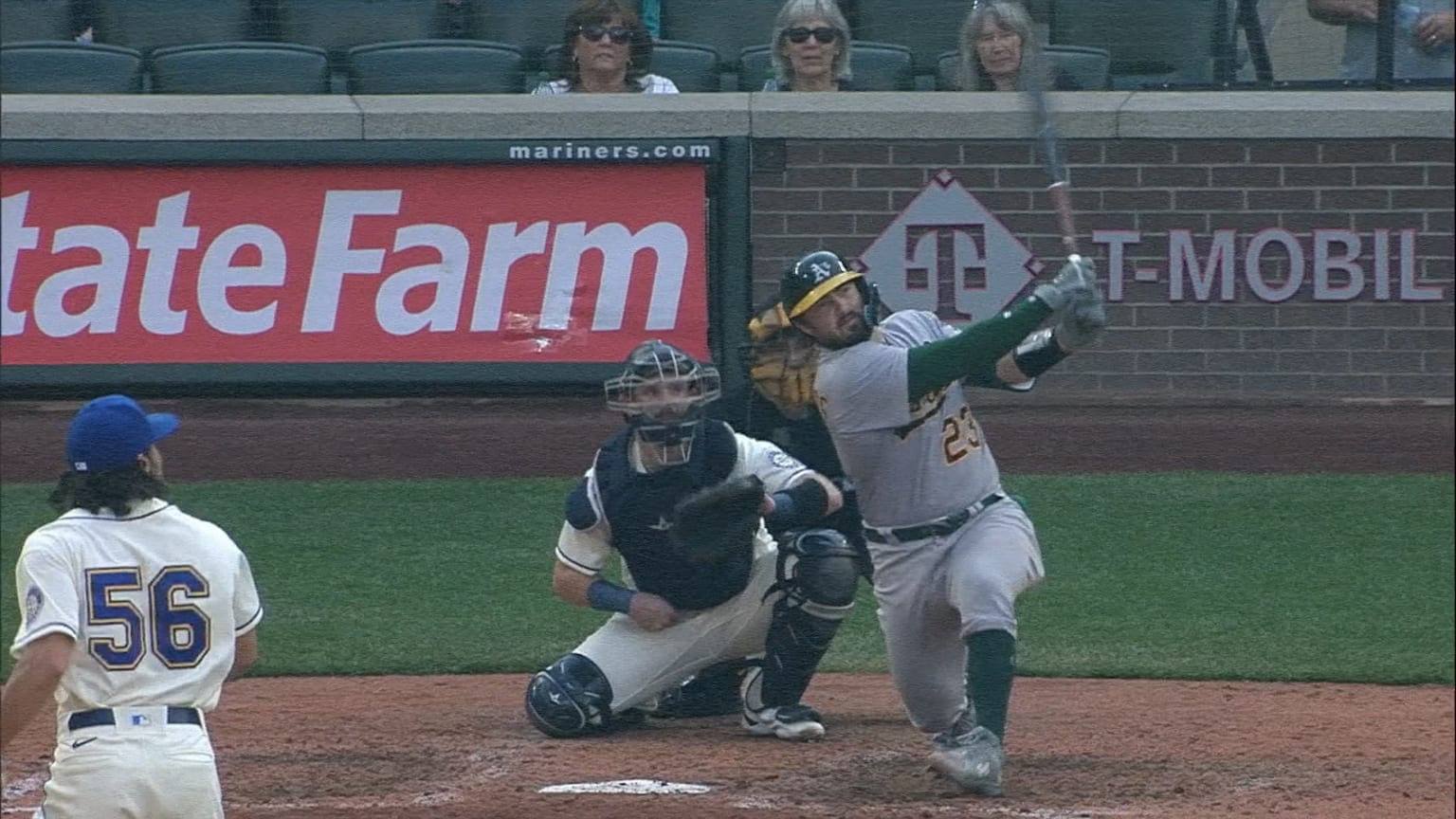 Shea Langeliers hammers his 2nd homer of the game | 10/02/2022 | Athletics