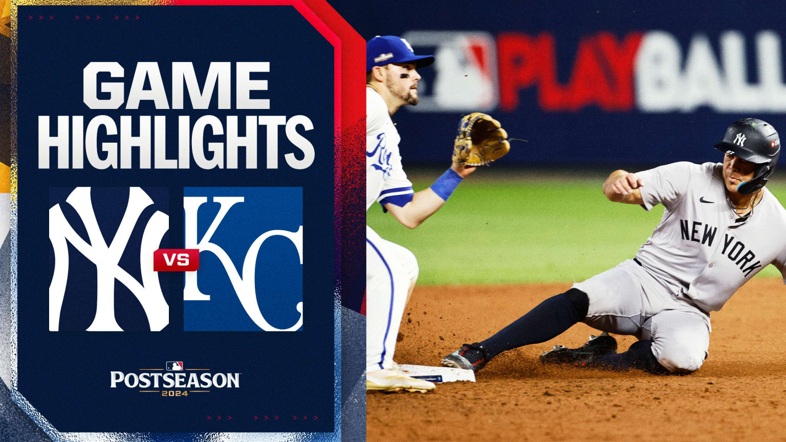 Yankees vs. Royals Game 3 Highlights | 10/09/2024 | New York Yankees