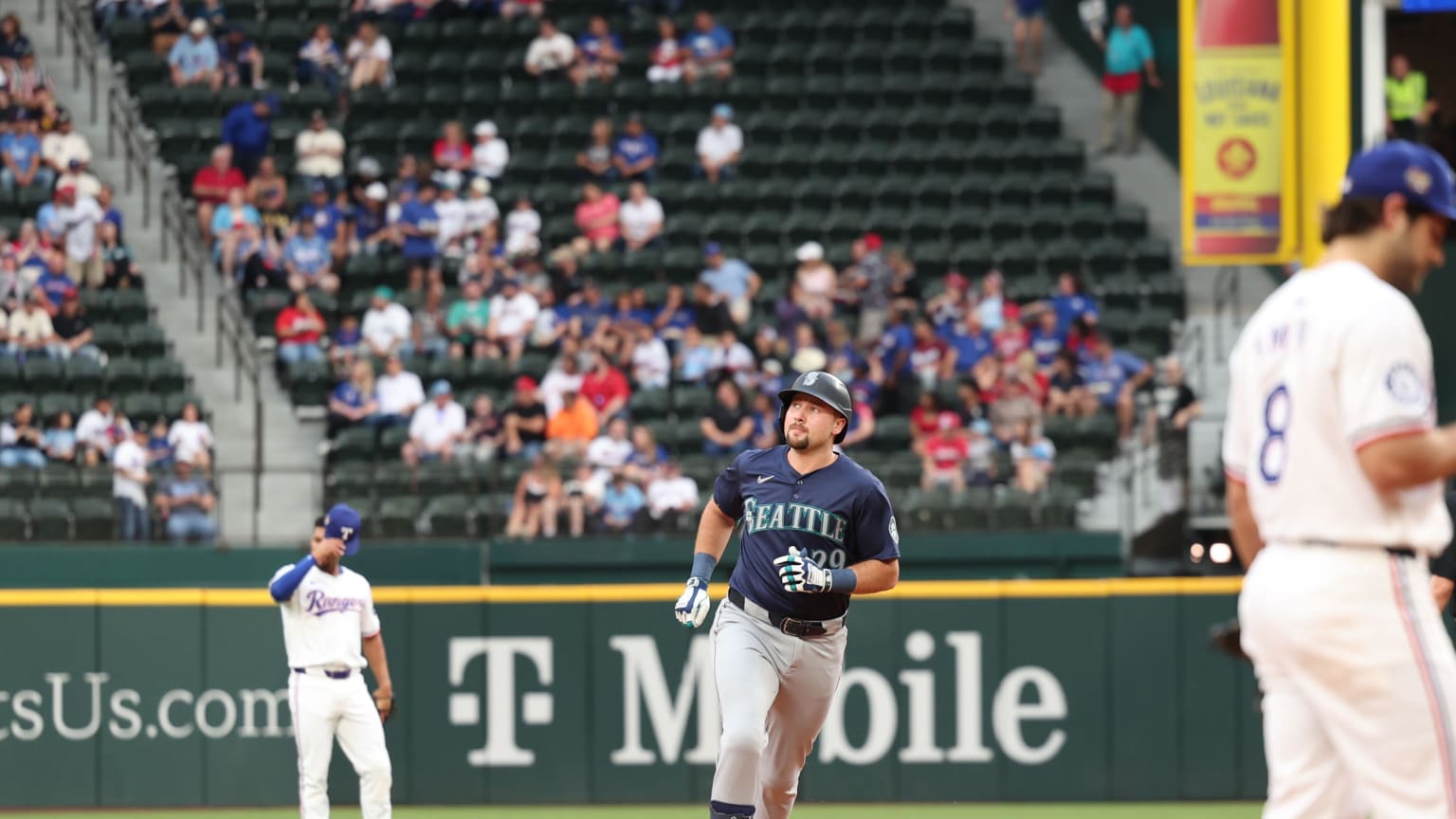 Cal Raleigh cranks a two-run homer in the 1st inning | 04/23/2024 ...