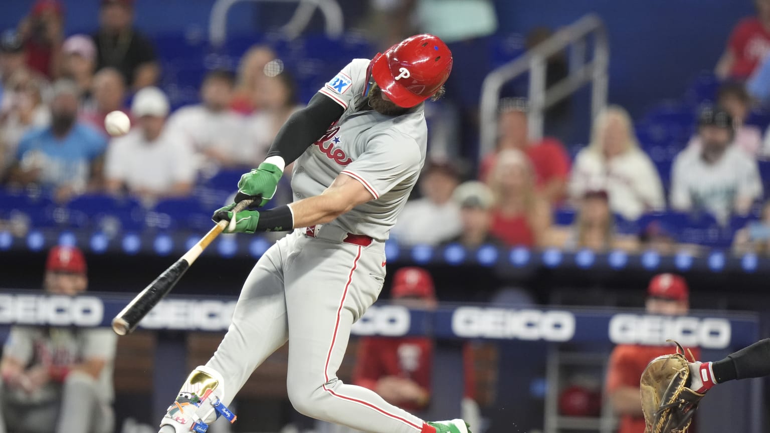 Bryce Harper's RBI single | 09/08/2024 | Philadelphia Phillies