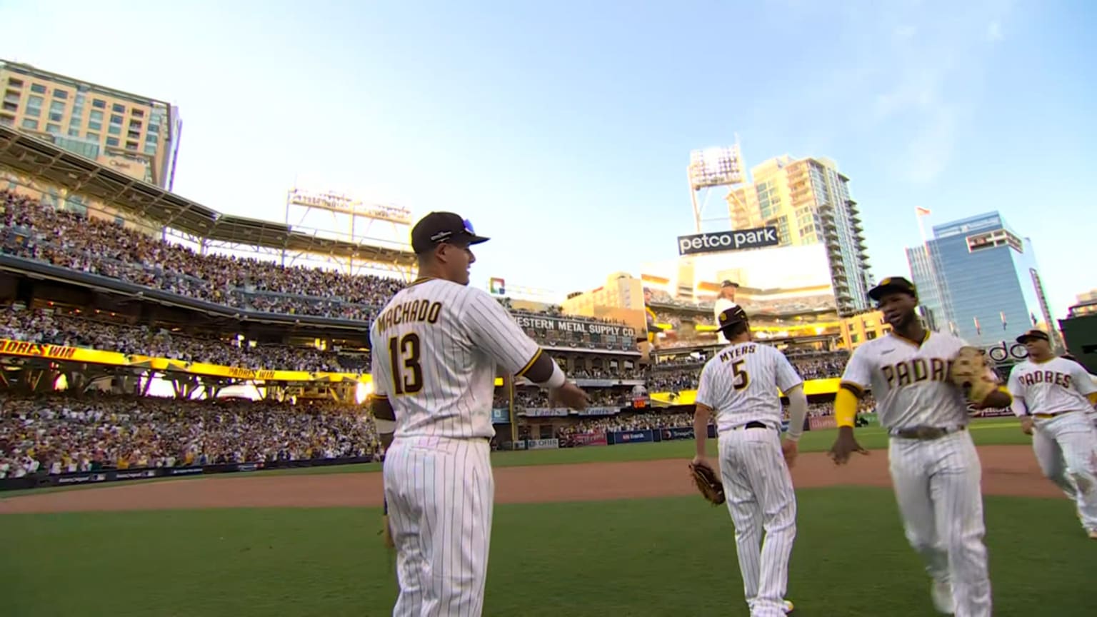 Josh Hader fans Matt Vierling to seal the win | 10/19/2022 | San Diego ...