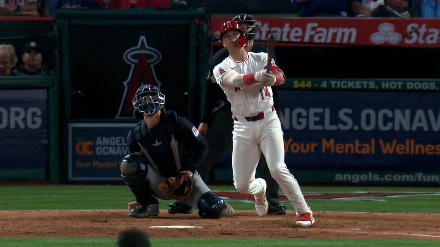 Logan O'Hoppe's solo home run (5) | 05/24/2024 | Los Angeles Angels