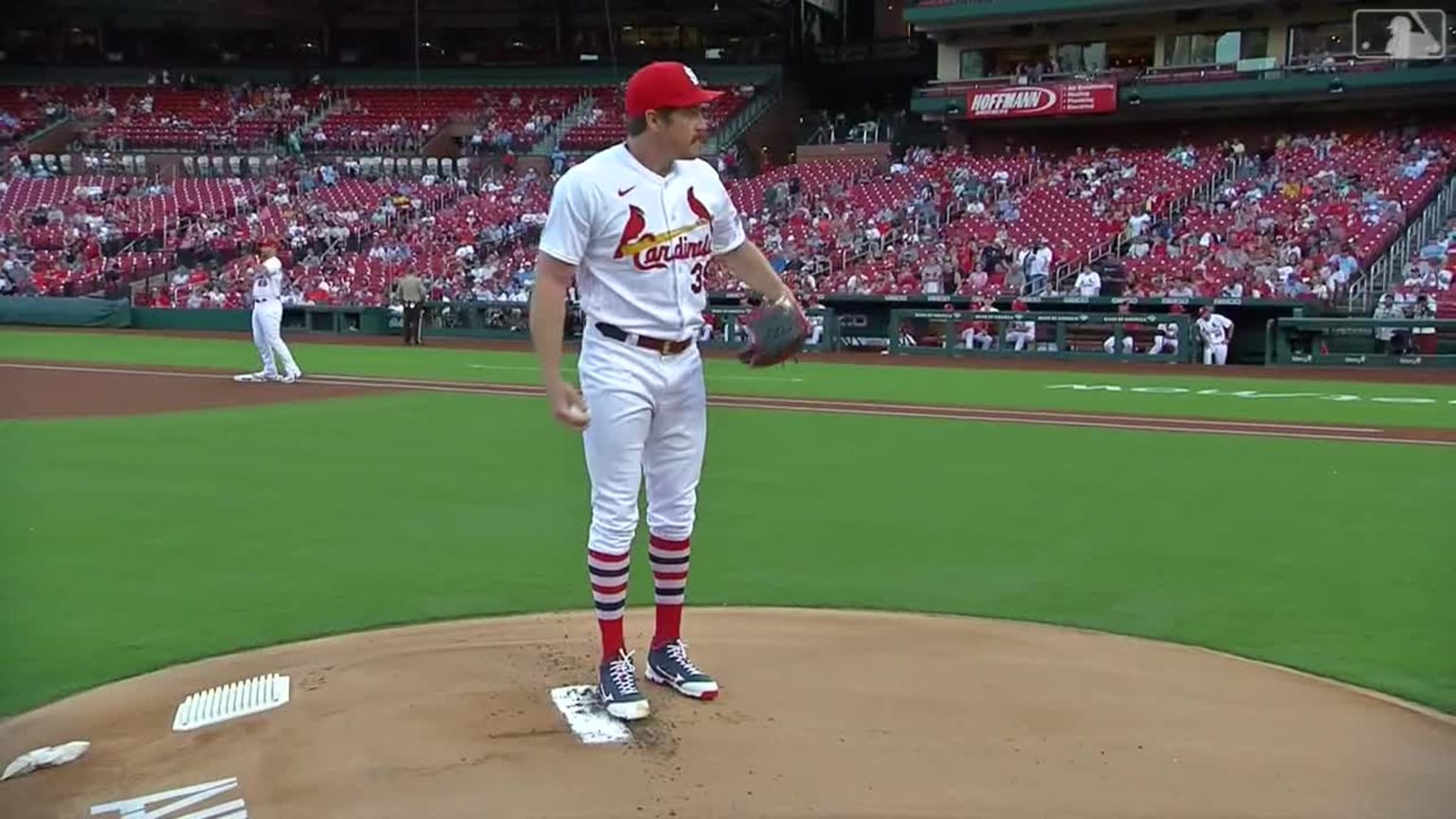 Miles Mikolas strikes out four over 6 1/3 innings | 08/14/2023 | St ...