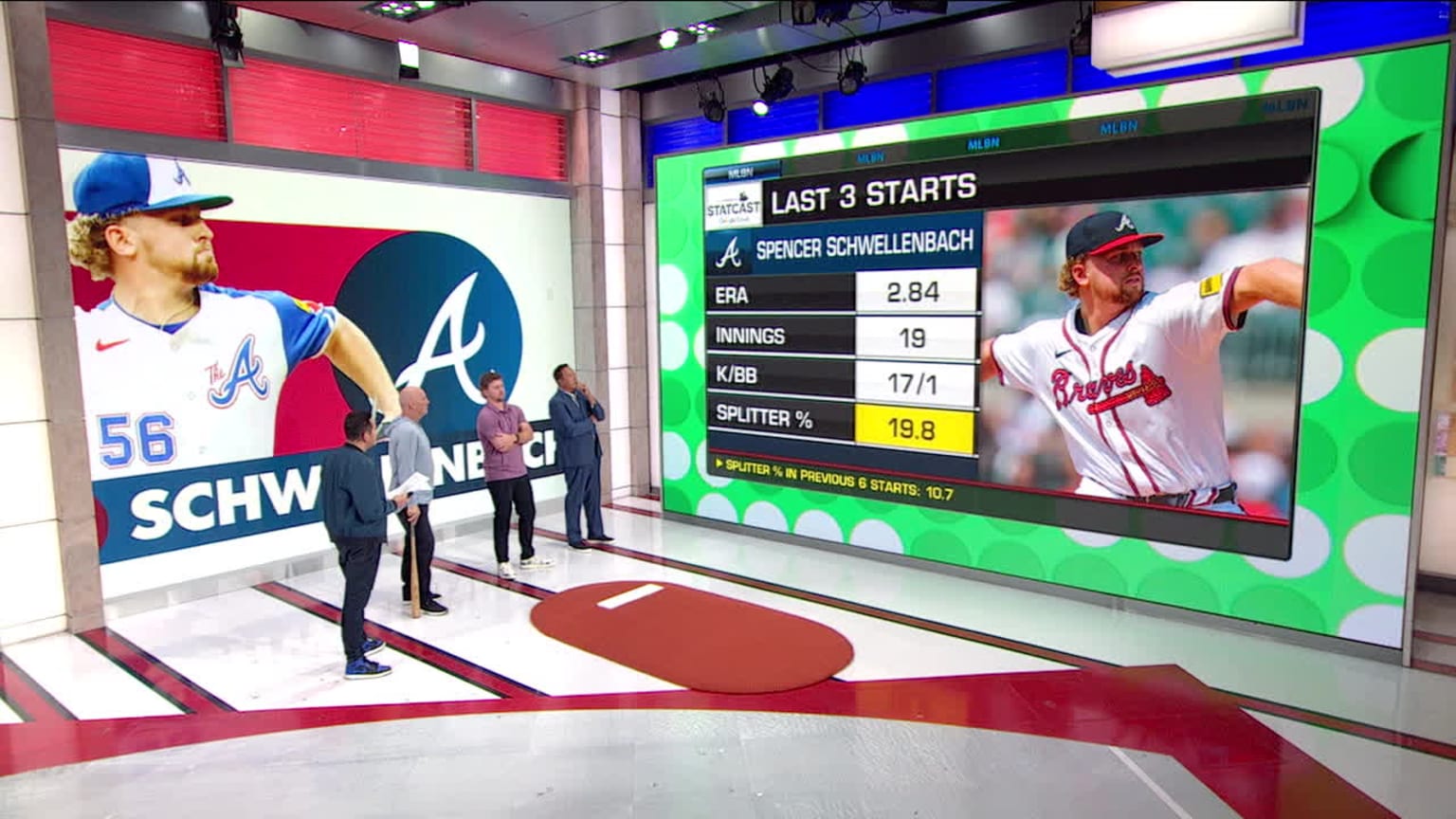 Spencer Schwellenbach joins MLB Central | 07/26/2024 | Atlanta Braves
