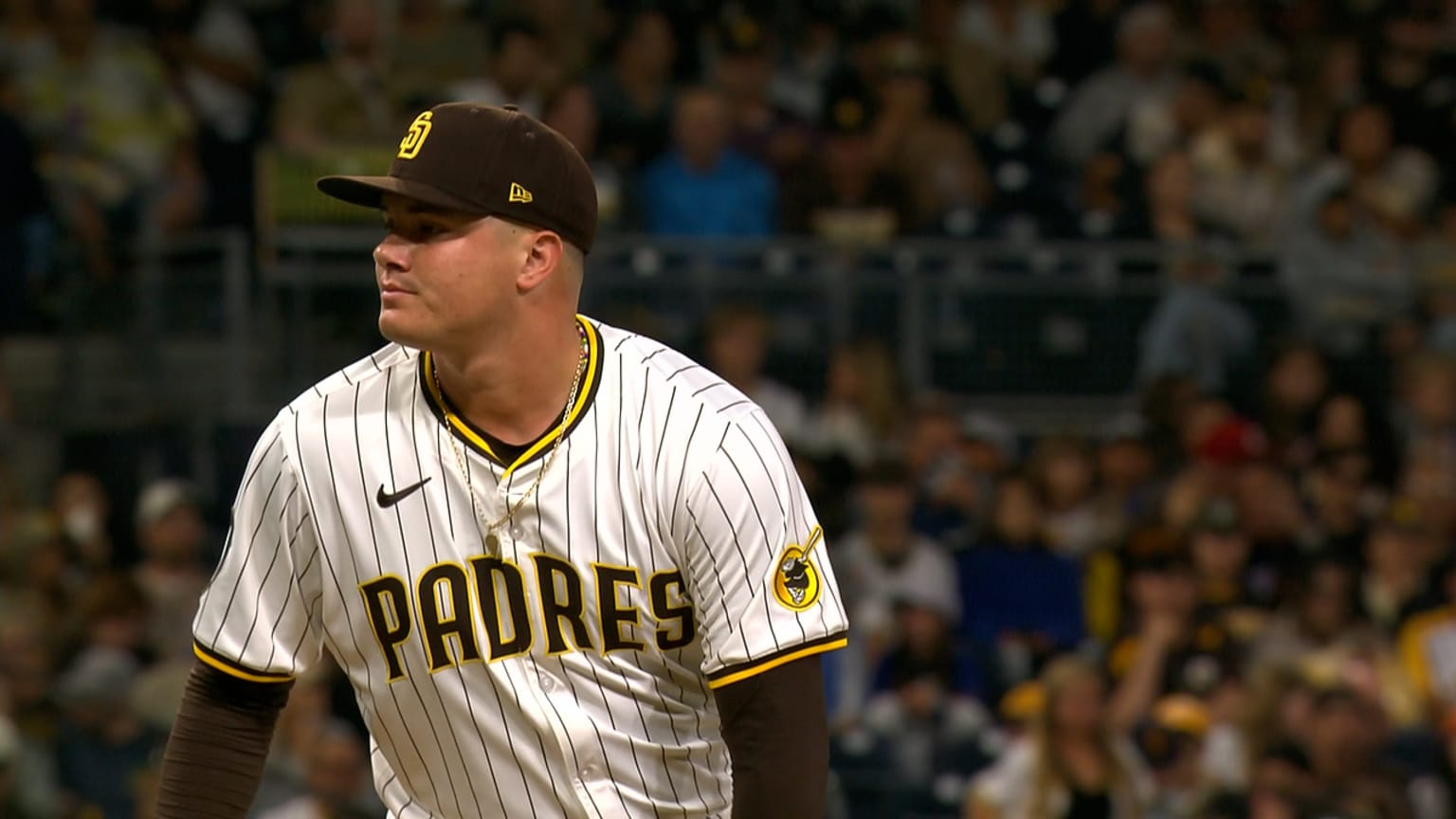 Adrian Morejon strikes out Luis Torrens | 07/29/2025 | San Diego Padres