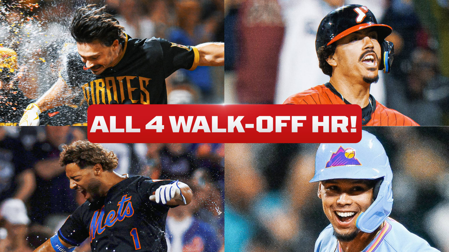 Pirates, White Sox, Mets and Rockies hit walk-off HRs | 05/30/2026 ...