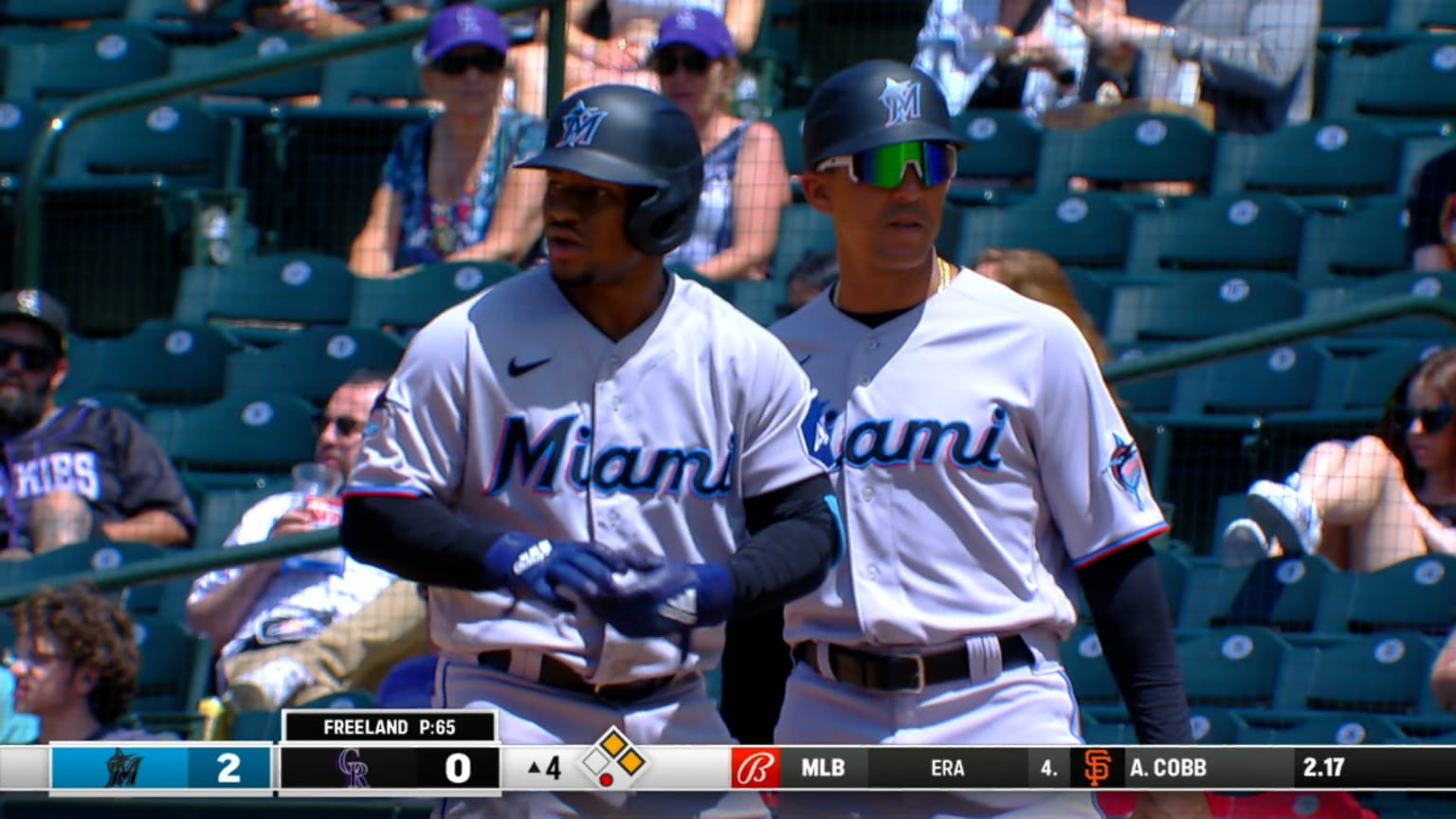 Xavier Edwards lines single, scores Davis in 4th | 05/25/2023 | Miami ...