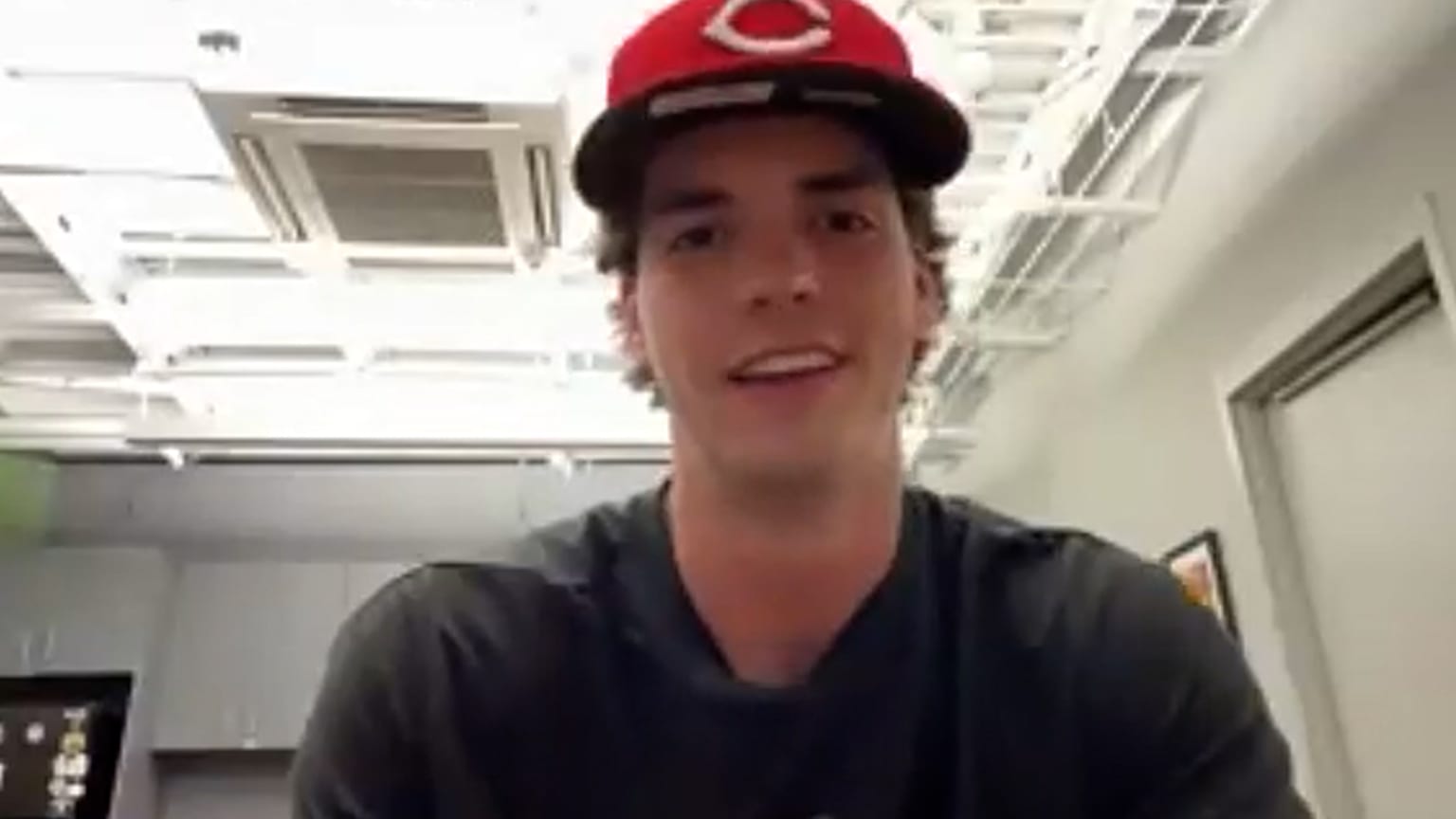 Steele Hall discusses being drafted by the Reds | 07/14/2025 | MLB.com