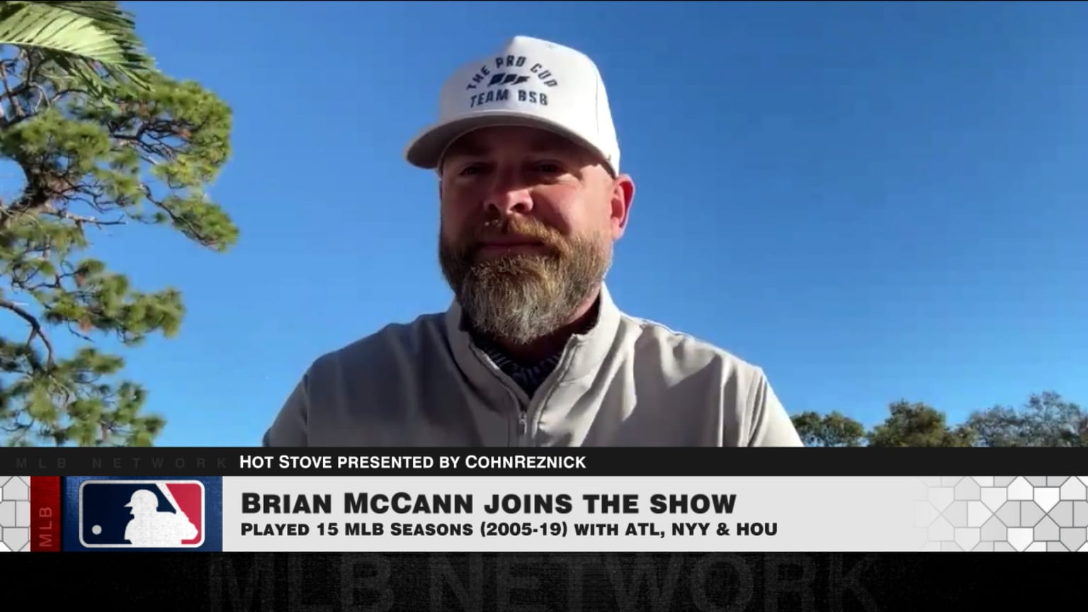 Brian McCann talks golf tournament, his career | 12/12/2024 | MLB.com