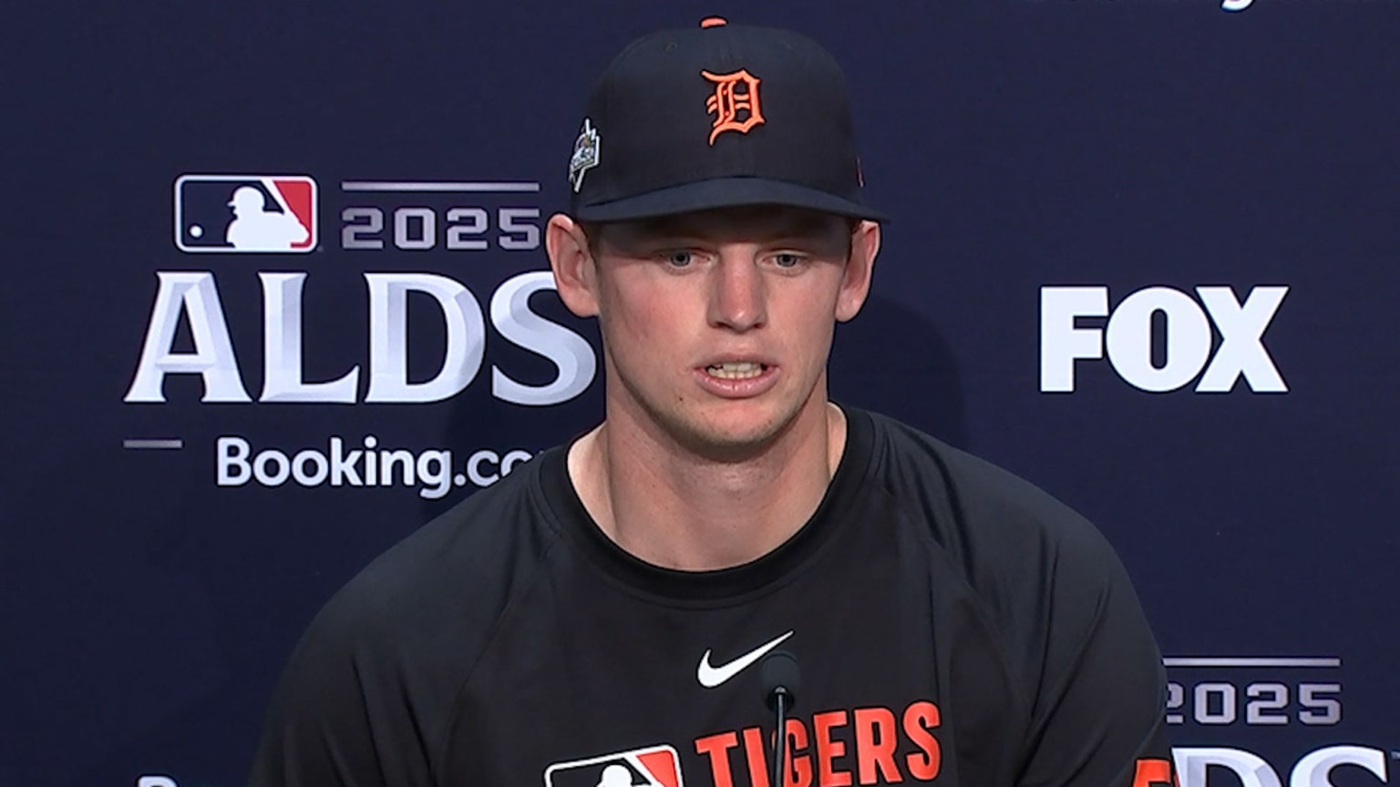 Troy Melton on starting Game 1 of the ALDS | 10/03/2025 | MLB.com