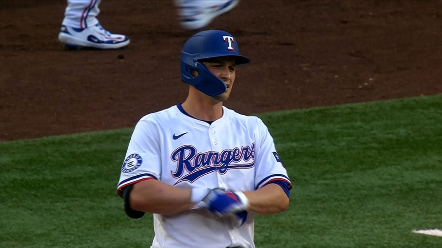 Corey Seager singles in the 4th | 05/03/2025 | Texas Rangers