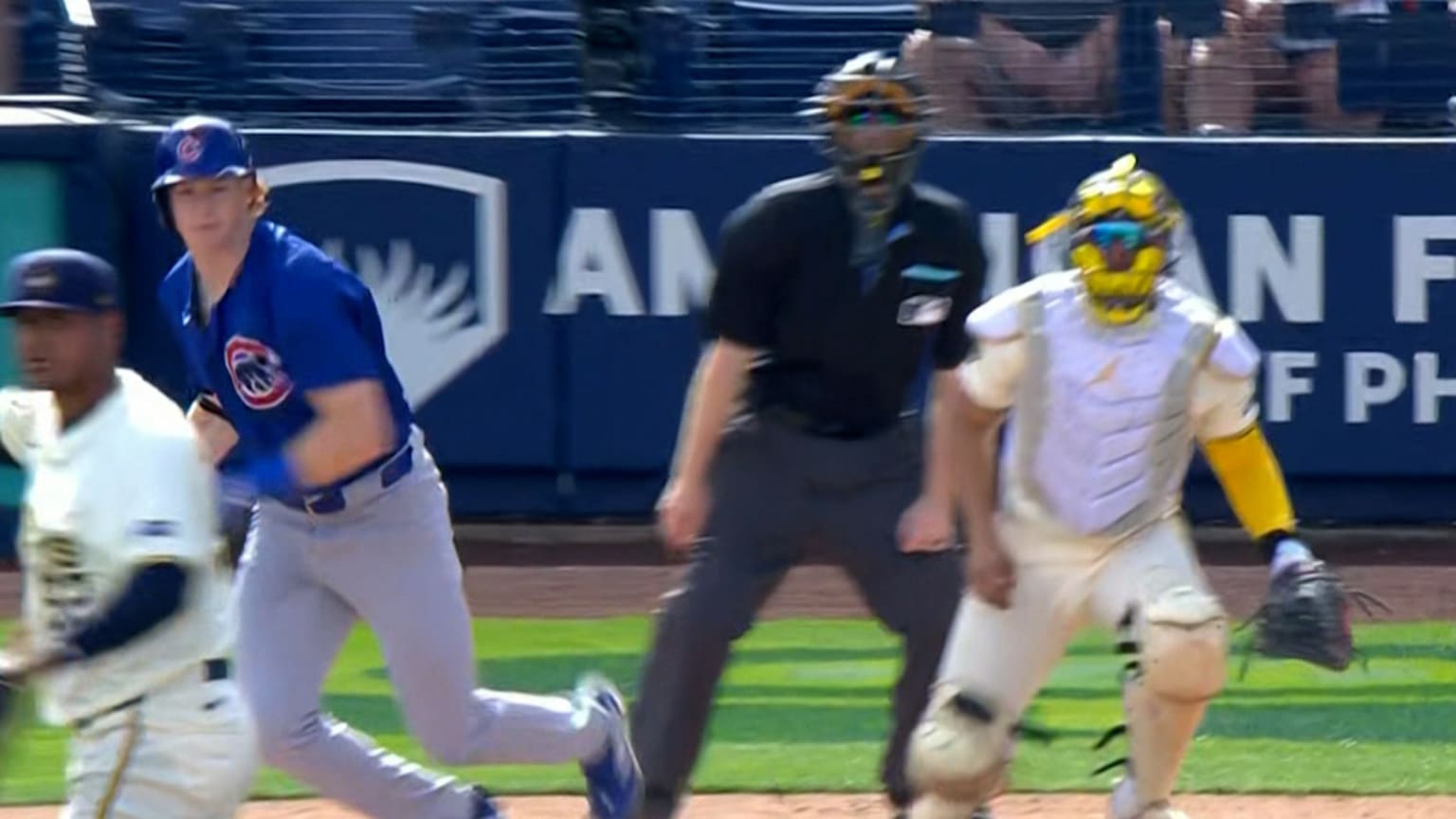 Owen Caissie hits an RBI single in the top of the 6th | 02/28/2024 | Chicago Cubs