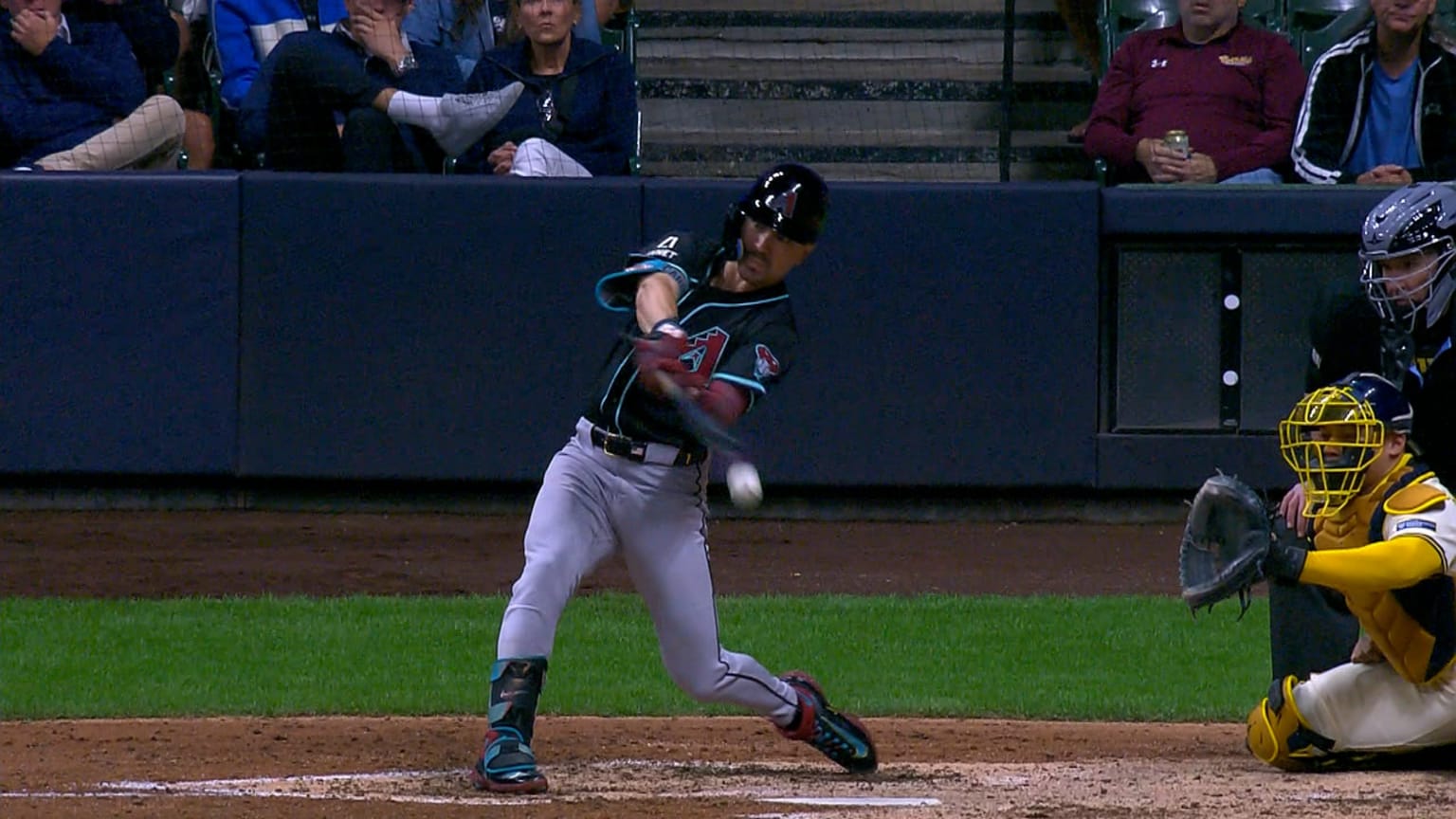 Corbin Carroll's RBI infield single | 08/25/2025 | Arizona Diamondbacks