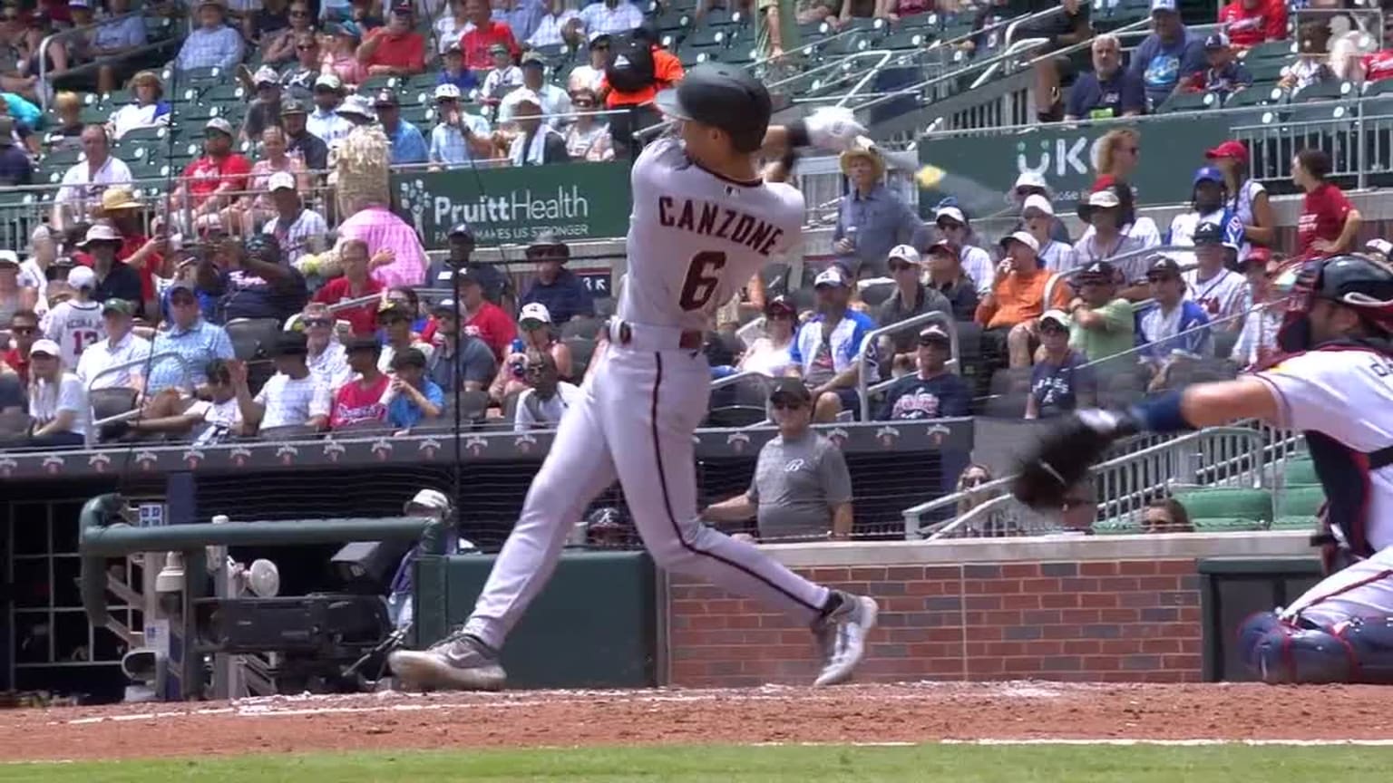 Dominic Canzone's first MLB homer | 07/20/2023 | Arizona Diamondbacks