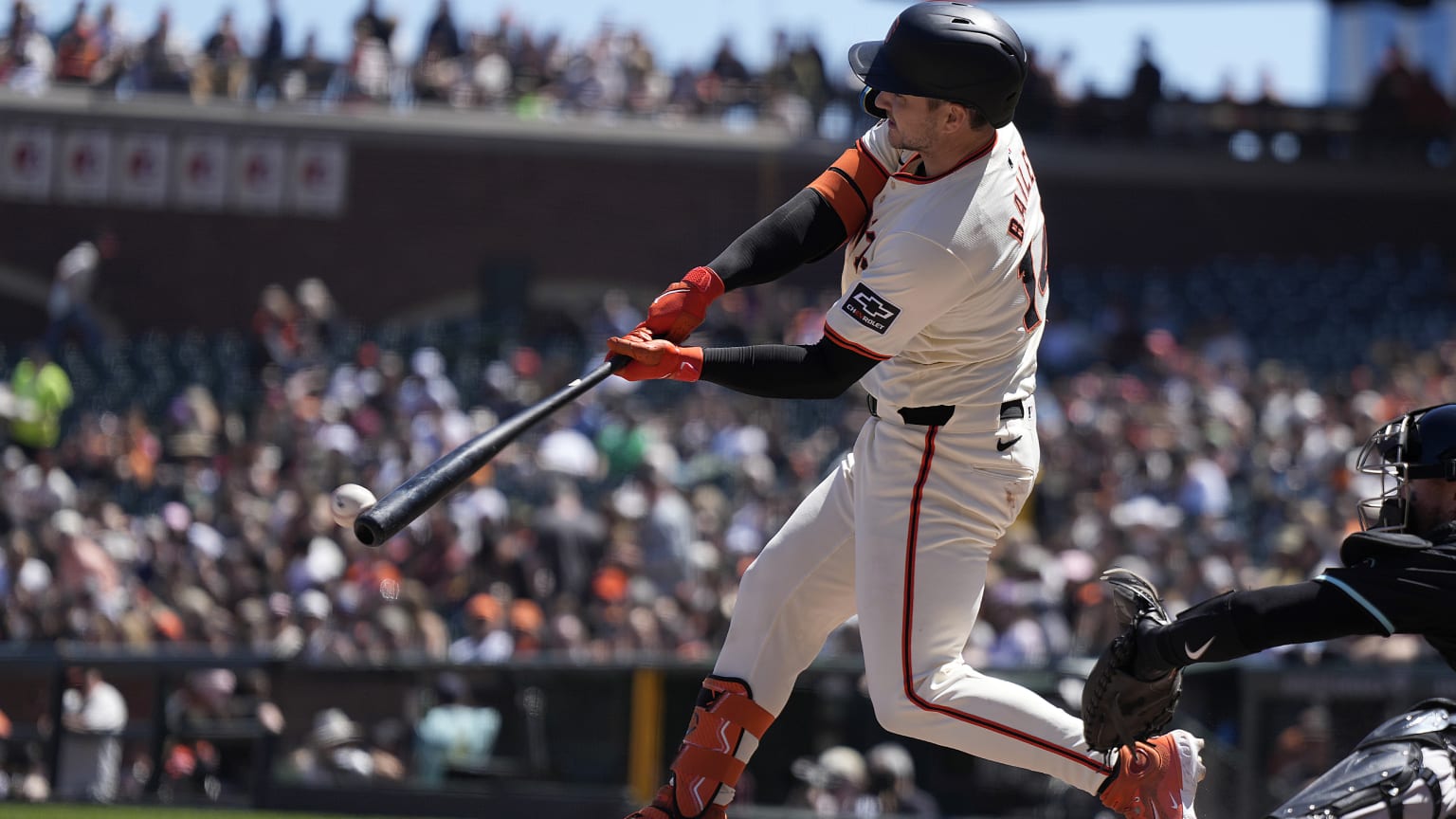 Patrick Bailey's RBI double | 04/20/2024 | San Francisco Giants