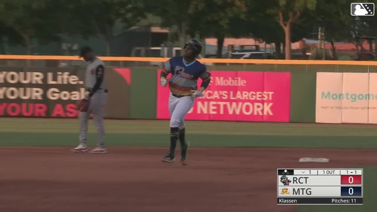 Tre' Morgan's first homer of the season | 08/23/2024 | MLB.com