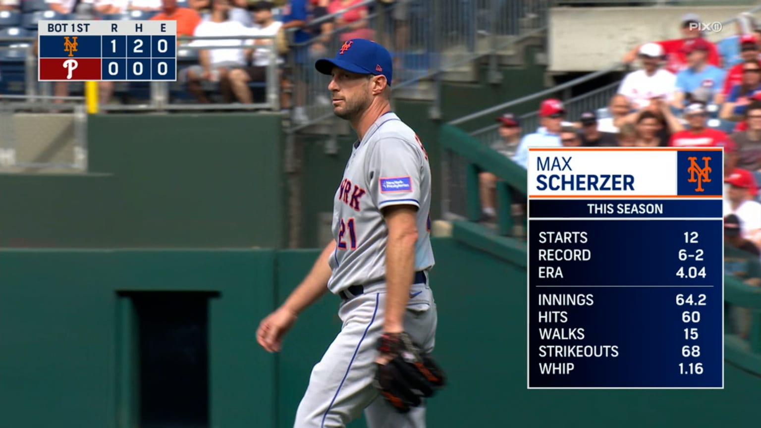 Max Scherzer sets down eight Phillies | 06/24/2023 | New York Mets