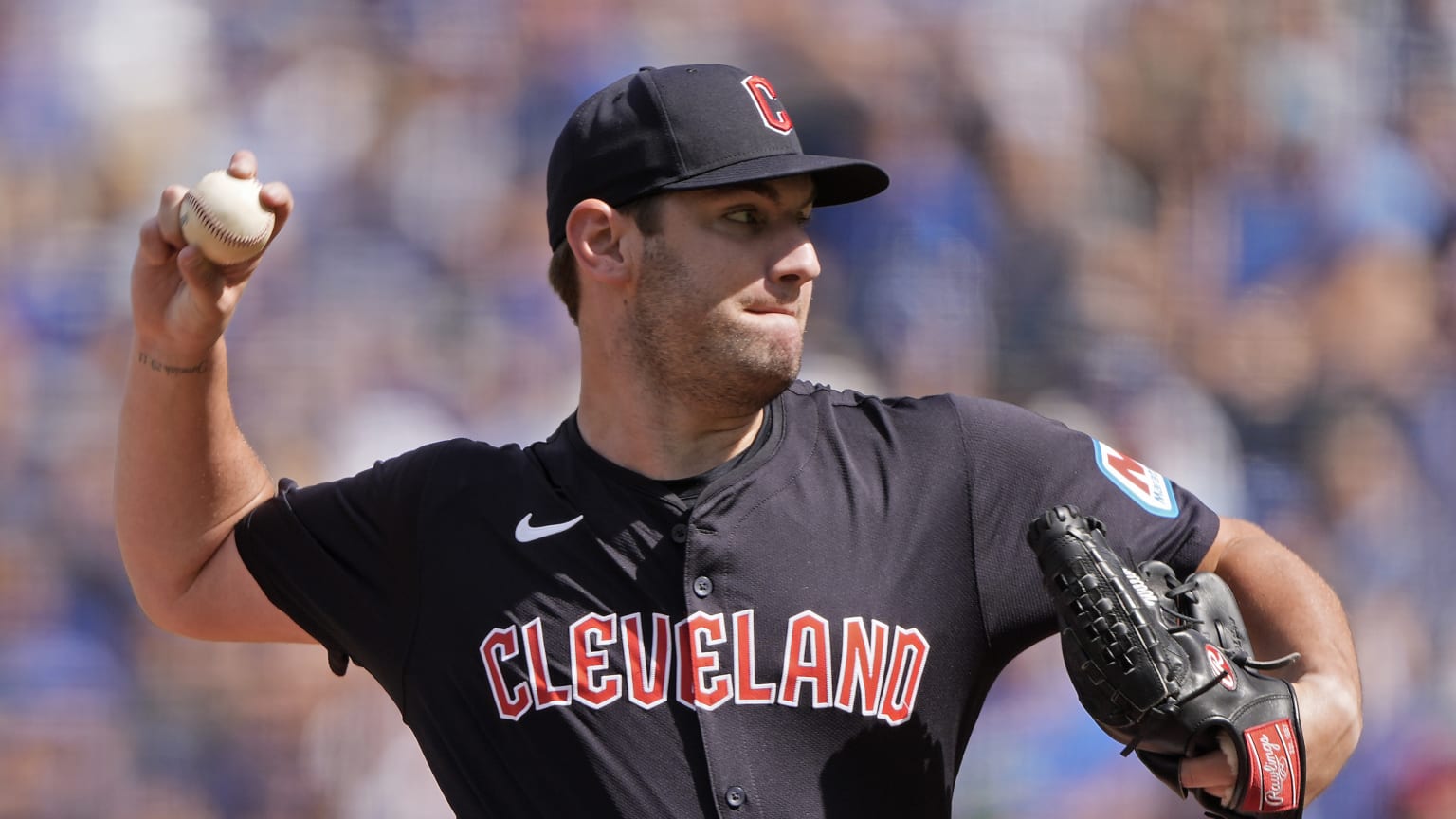 Gavin Williams K's six | 09/02/2024 | Cleveland Guardians