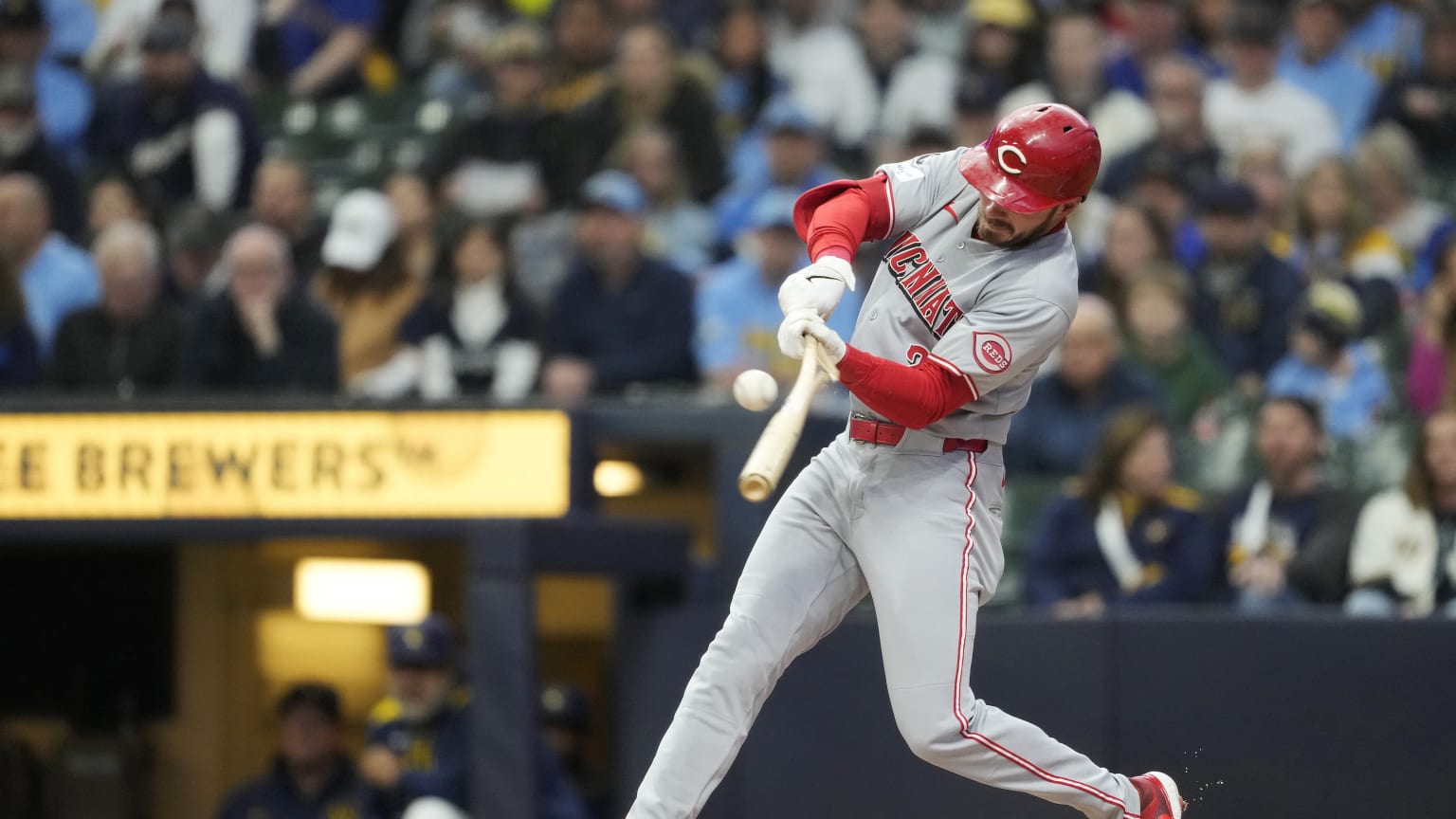 Gavin Lux's RBI double | 04/05/2025 | Cincinnati Reds