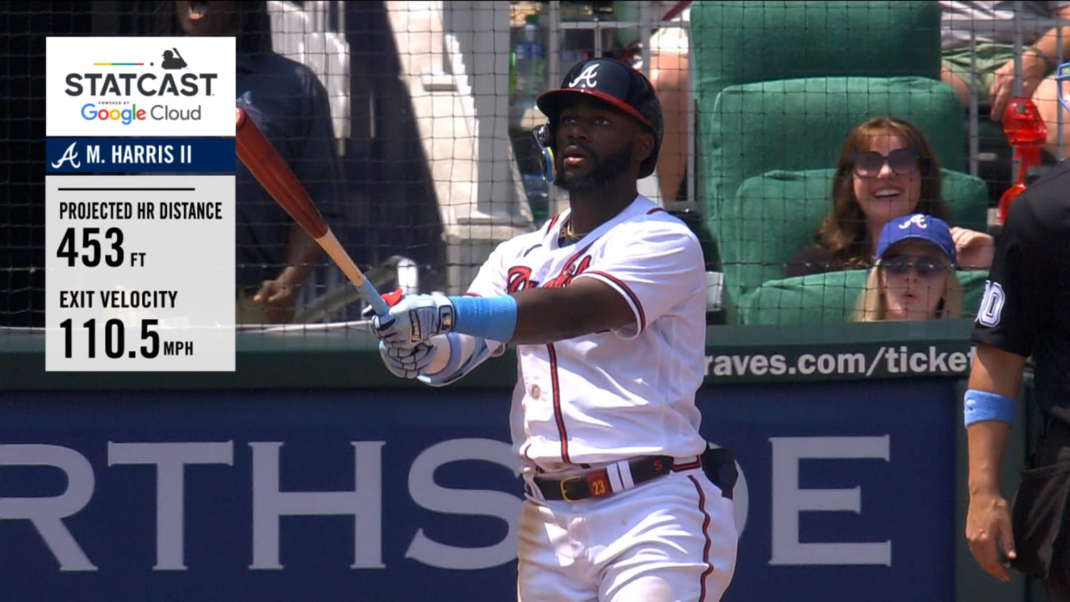 Harris II pega HR de 453 pies | 18/06/2023 | Los Mariners de Seattle