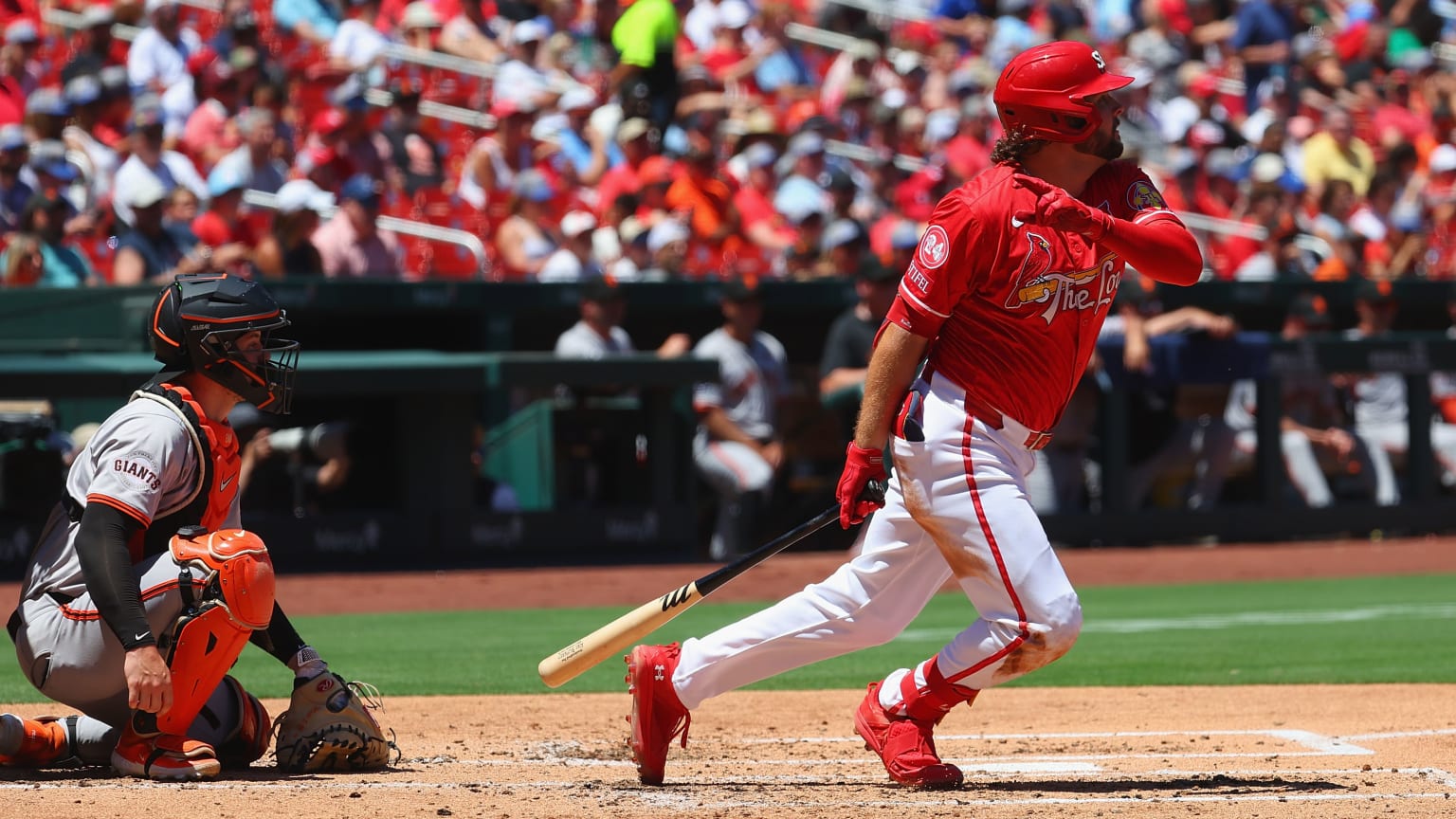Alec Burleson's second RBI single | 06/23/2024 | St. Louis Cardinals