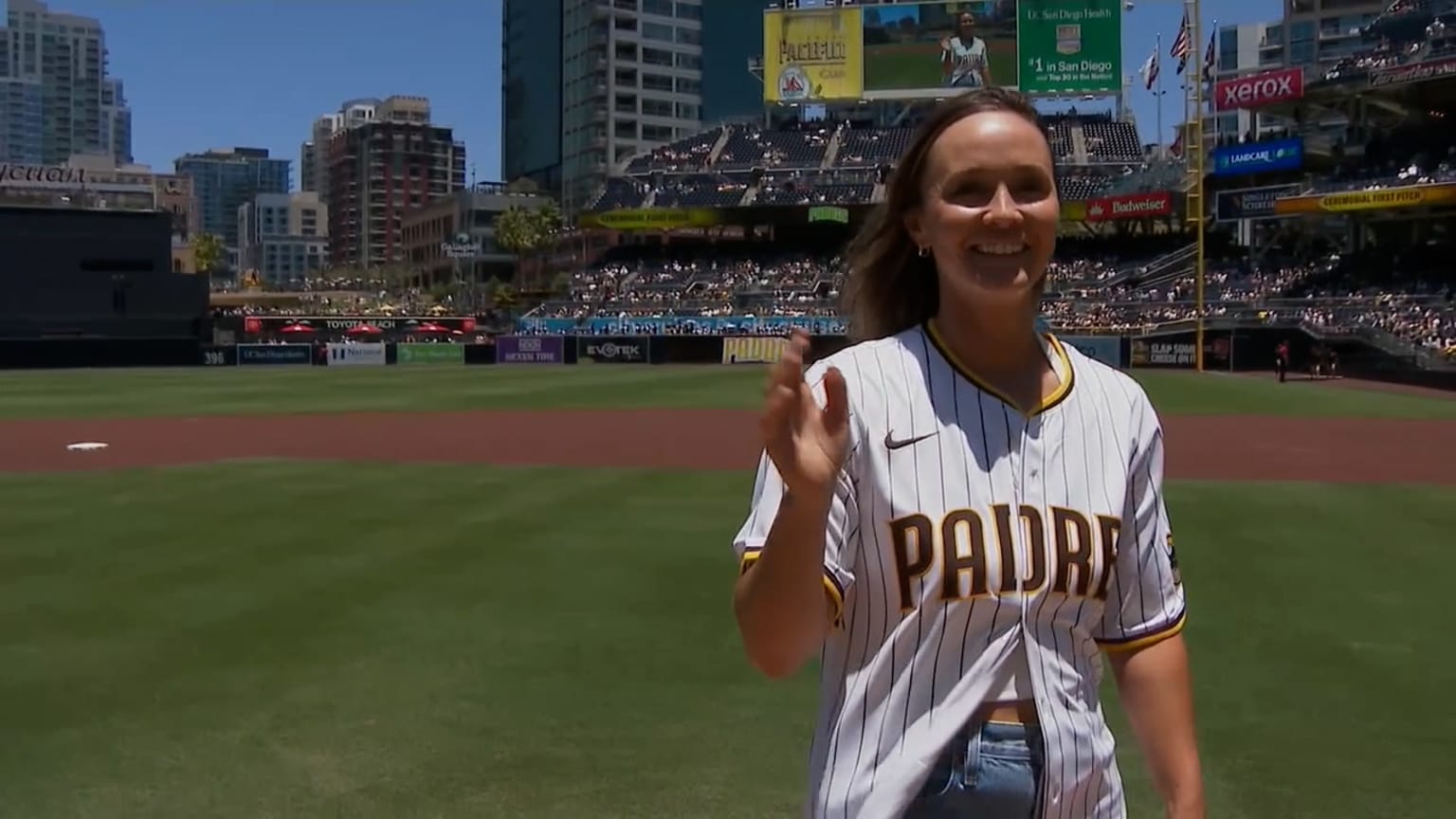 6/25/25 Ceremonial First Pitch | 06/25/2025 | San Diego Padres