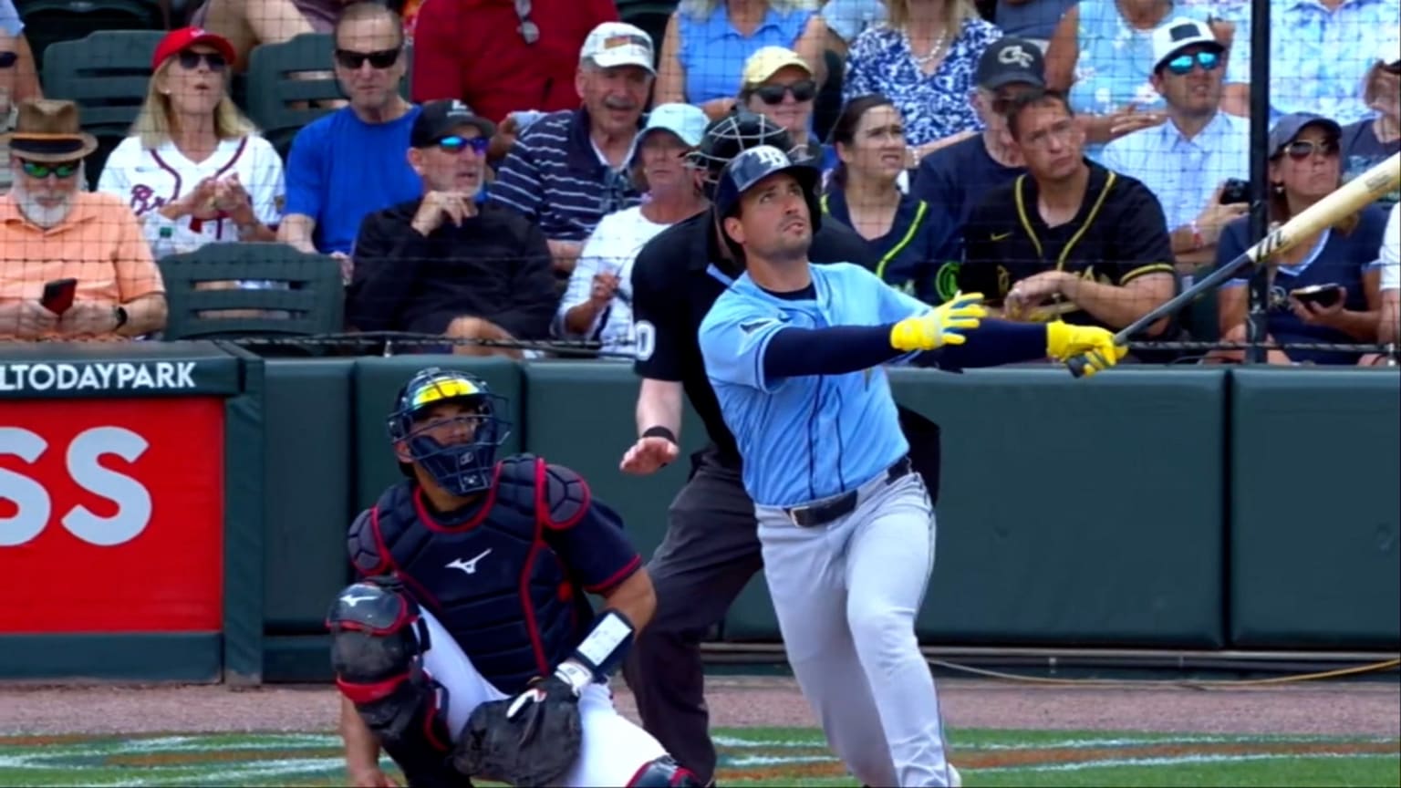 Nick Fortes' solo home run | 03/01/2026 | Tampa Bay Rays