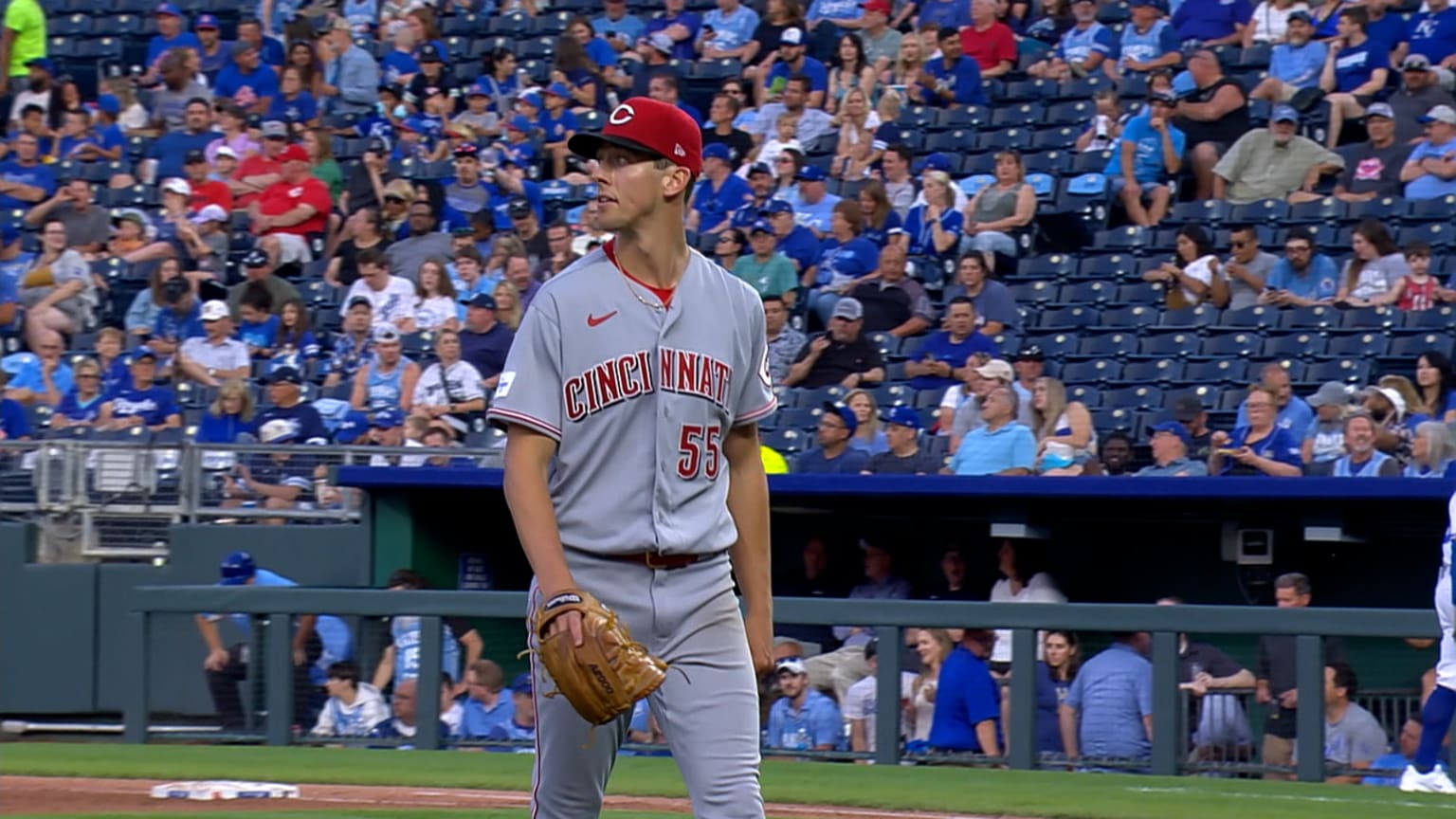 Brandon Williamson K's Drew Waters in 4th inning | 06/13/2023 ...