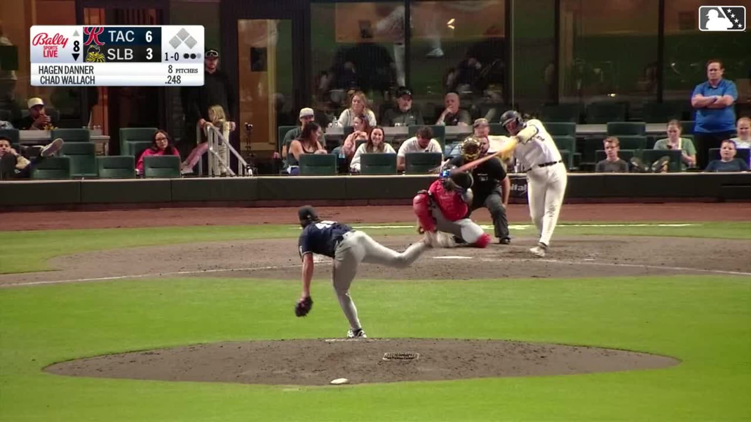 Chad Wallach hammers a no-doubt home run | 09/11/2025 | Los Angeles Angels