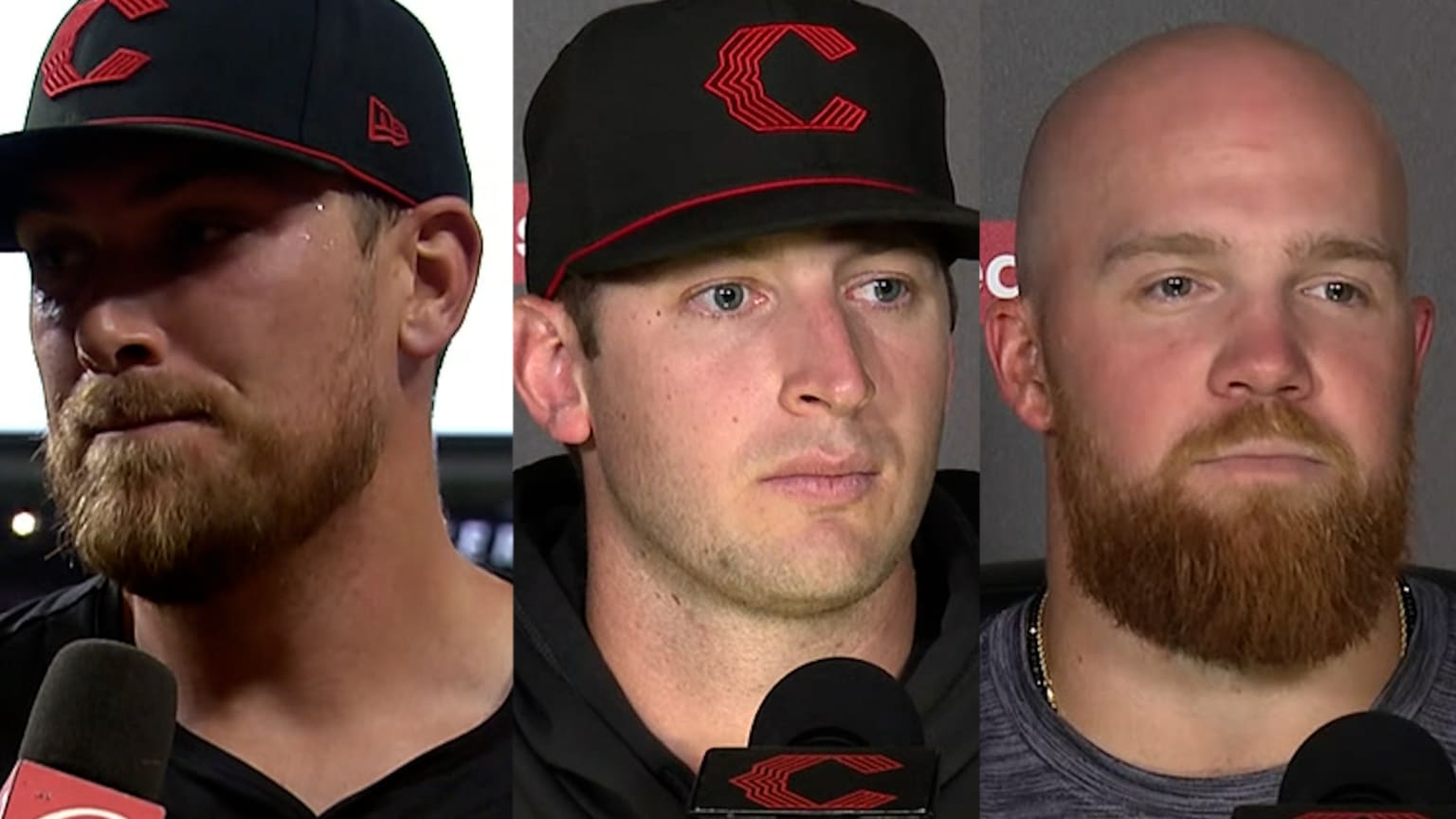 Reds discuss the team's 3-2 victory over the Cubs | 06/07/2024 ...