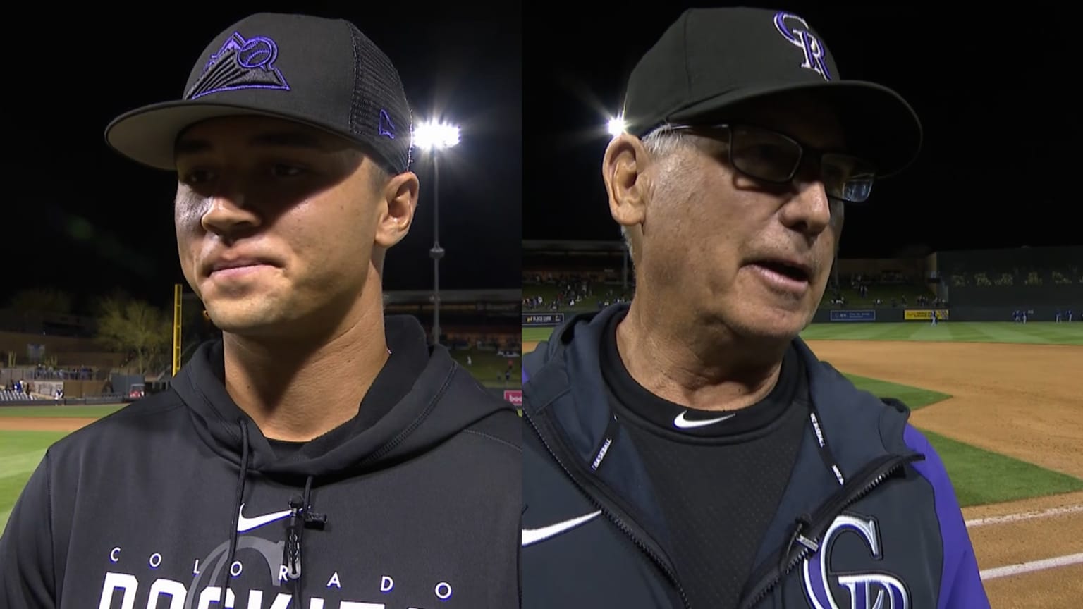 Gabriel Hughes, Bud Black talk Hughes' spring start | 03/20/2023 ...