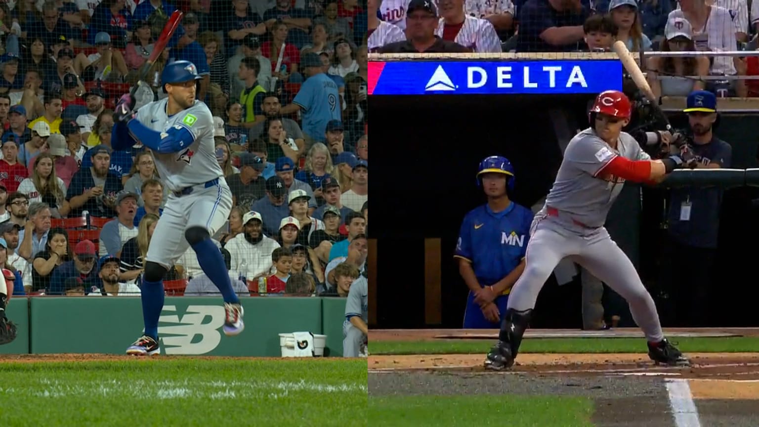 Comparing Springer and Friedl's swings | 03/24/2025 | Cincinnati Reds