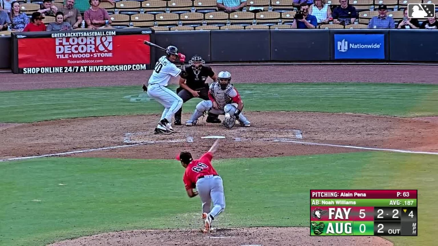 Alain Pena's fifth strikeout | 07/12/2024 | MLB.com