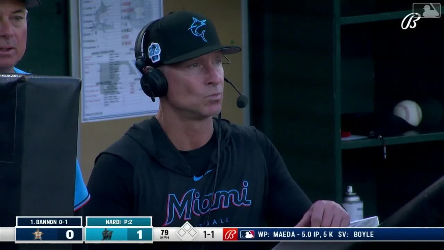 Marlins hitting coach Brant Brown talks new position | 03/24/2023 ...