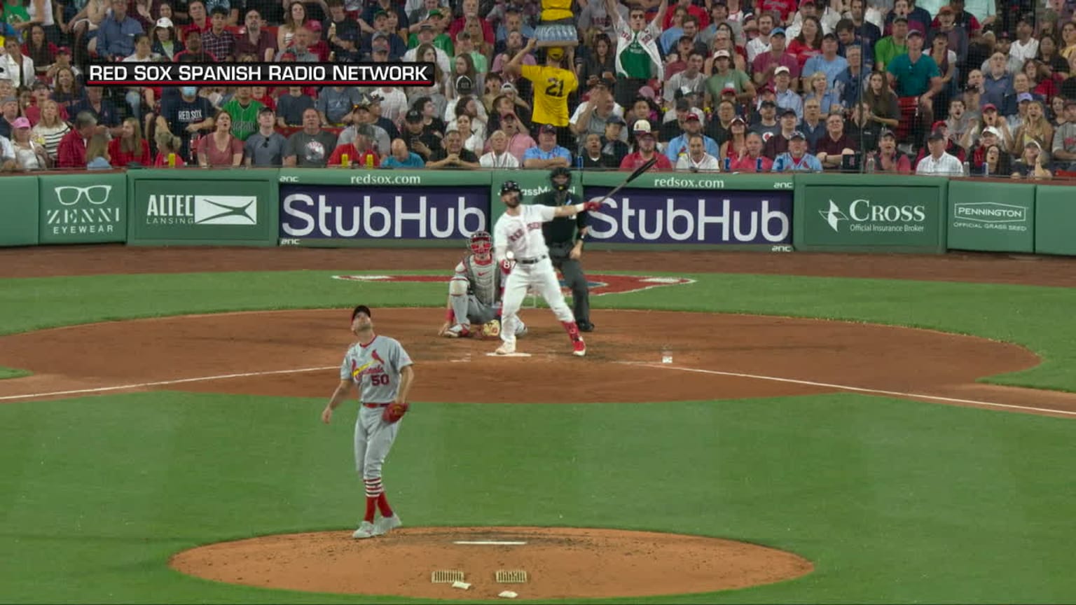 Bambinazo de Connor Wong | 12/05/2023 | Los Red Sox de Boston