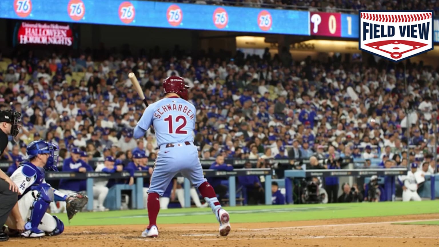 Field View: Kyle Schwarber's solo home run | 10/08/2025 | Philadelphia ...