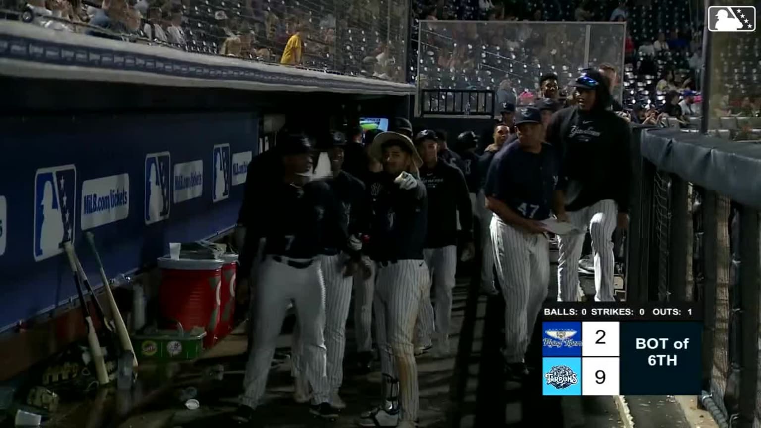 Roderick Arias' two-run home run | 04/28/2024 | New York Yankees