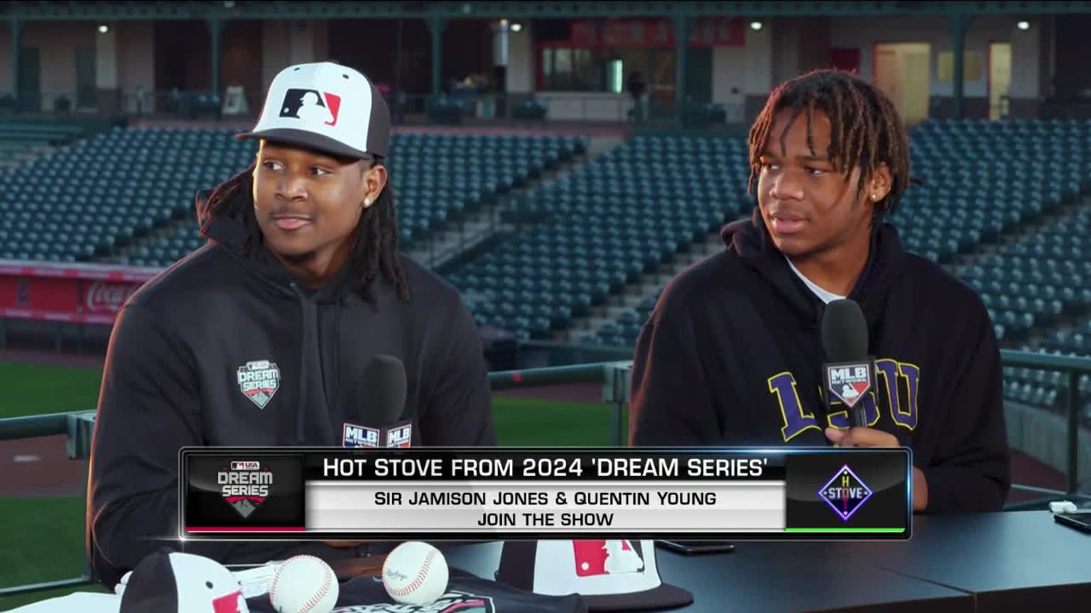 Sir Jamison Jones, Quentin Young on Dream Series | 01/12/2024 | MLB.com