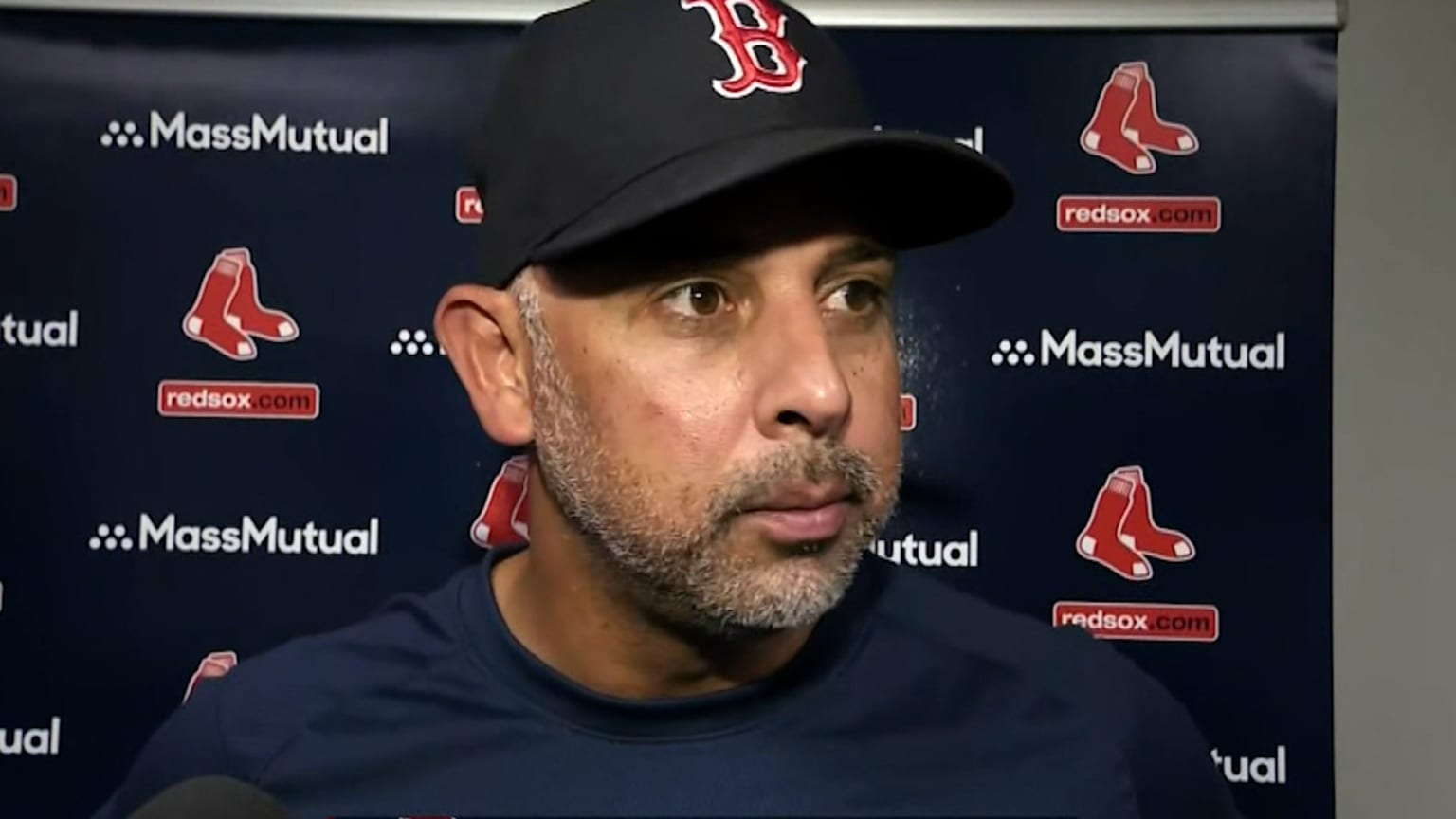 Alex Cora on Red Sox's 10-7 loss to the Nationals | 08/17/2023 | Boston ...