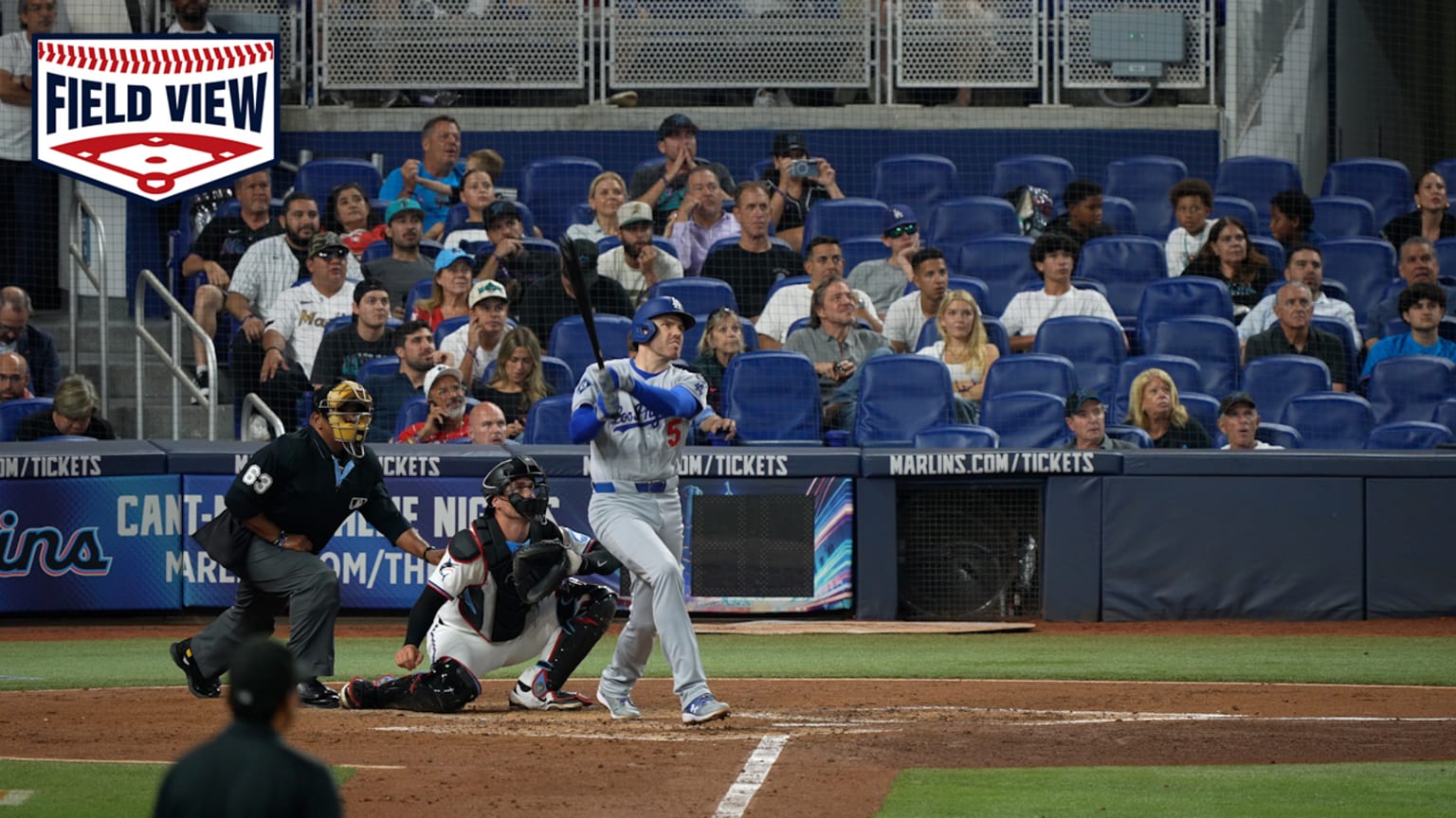Field view: Freddie Freeman's 350th career home run | 05/05/2025 | Los ...
