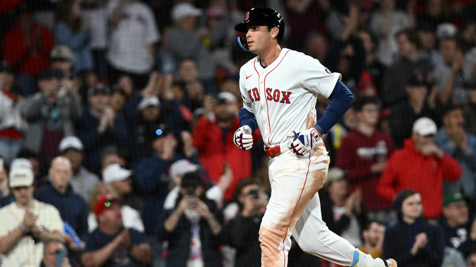 Triston Casas launches a solo homer (5) | 04/16/2024 | Boston Red Sox