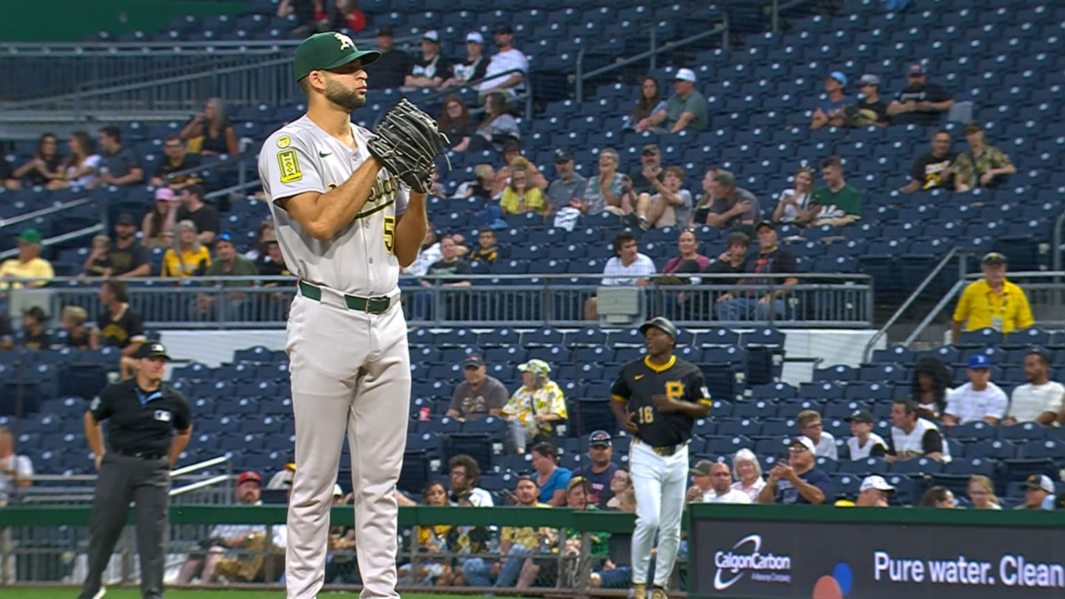 Luis Morales strikes out Jared Triolo | 09/20/2025 | Athletics