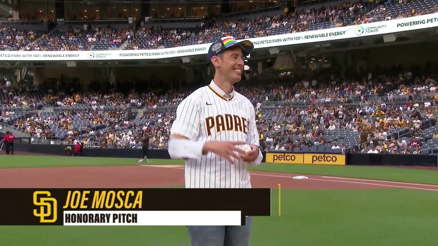 6/8/22: Honorary First Pitch | 06/08/2022 | San Diego Padres