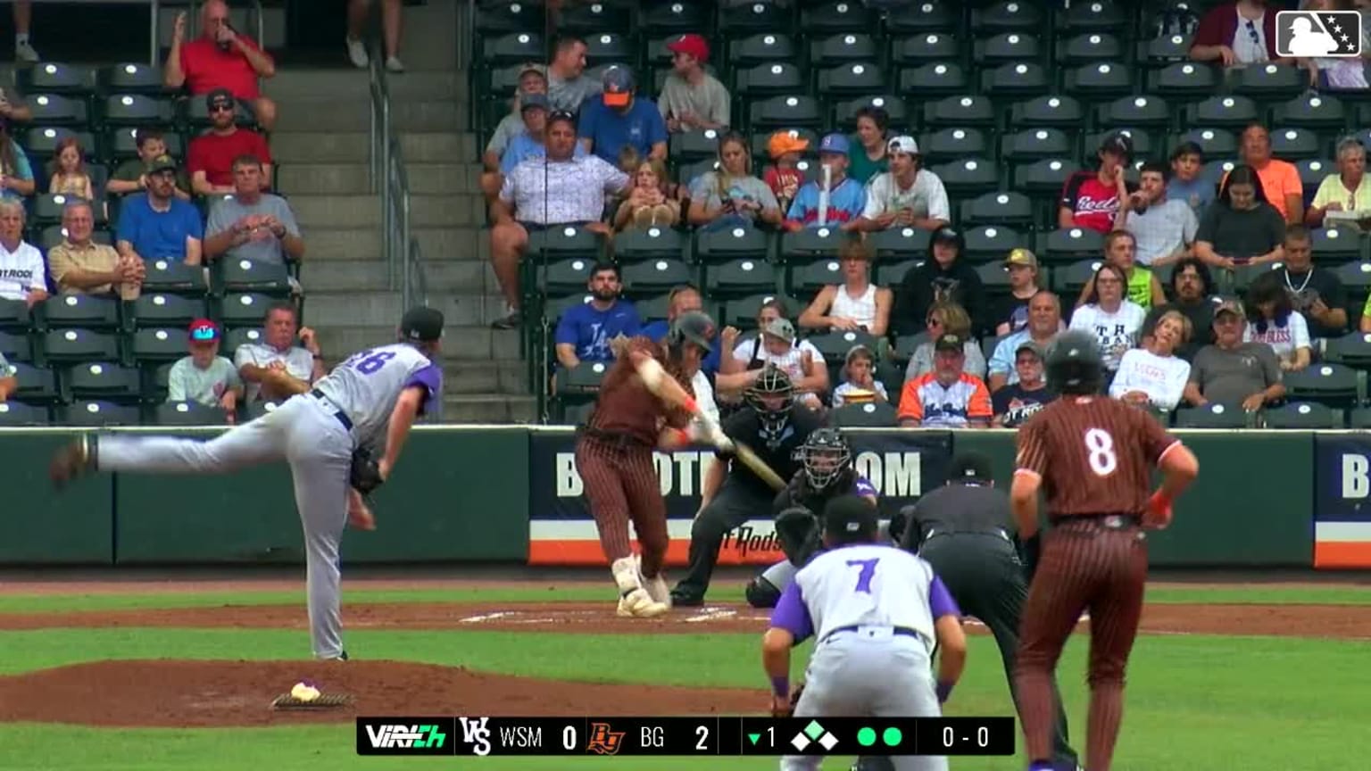 Colton Ledbetter's two-run homer | 07/26/2024 | Tampa Bay Rays